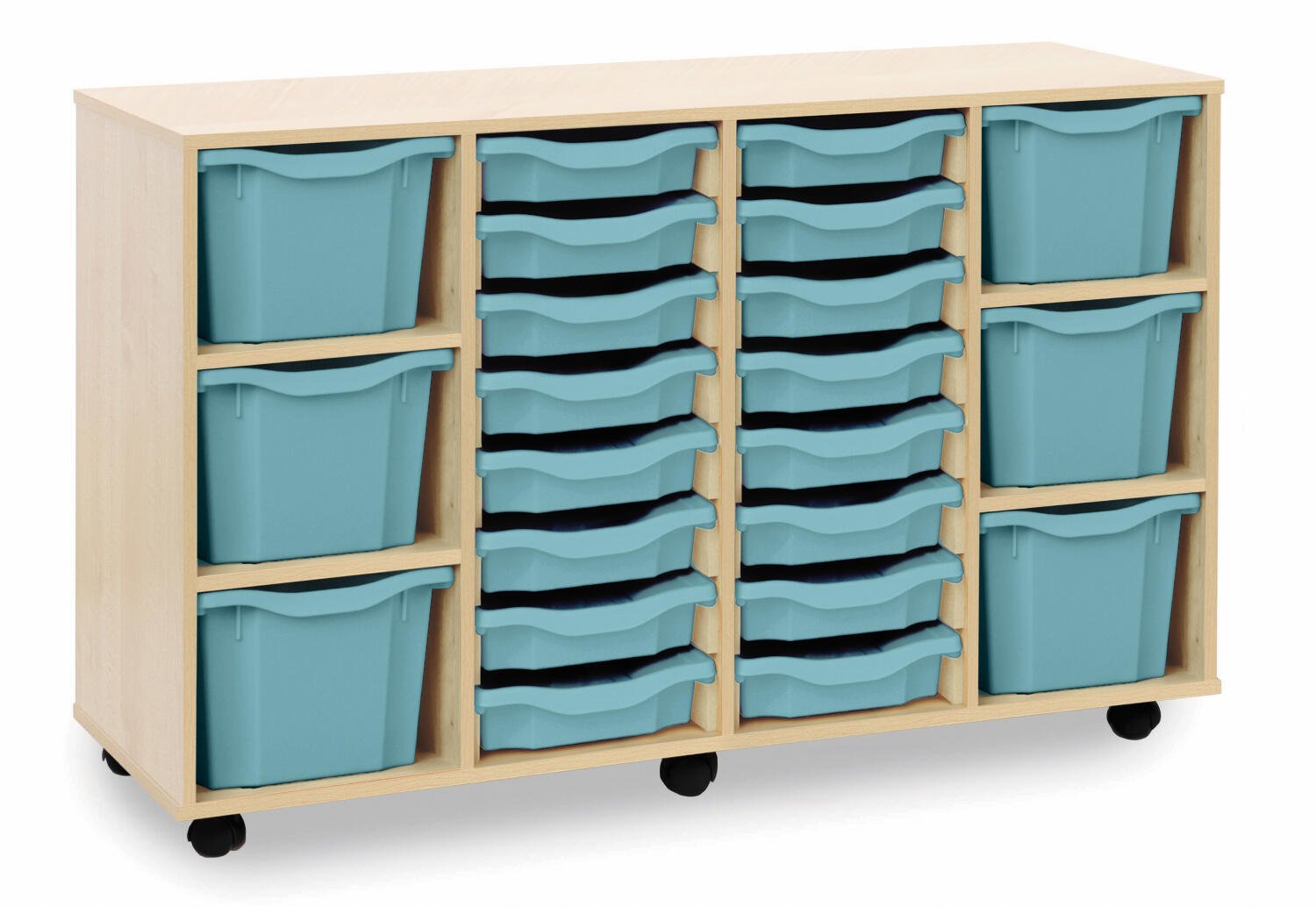 Monarch Classic Tray Storage Unit for Schools and Colleges - Office ...