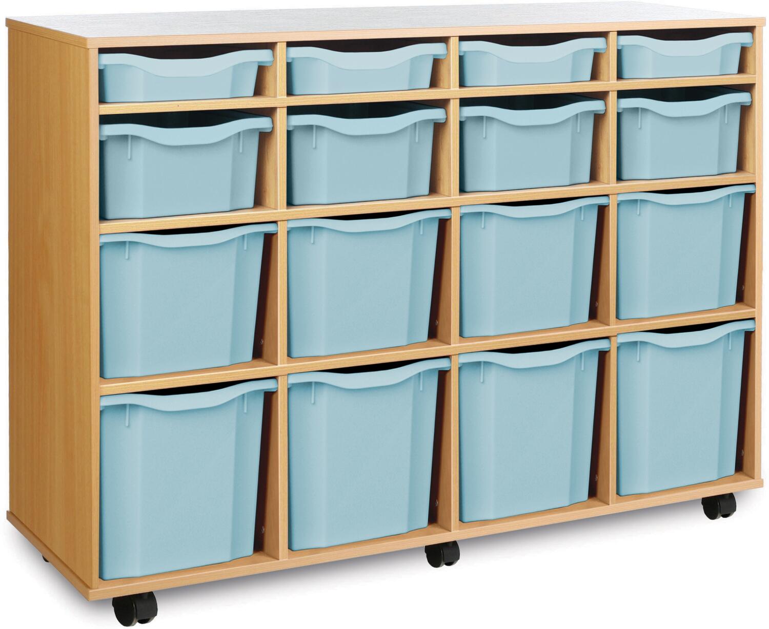 Monarch 16 Variety Tray Unit - Practical Storage for Schools - Office ...