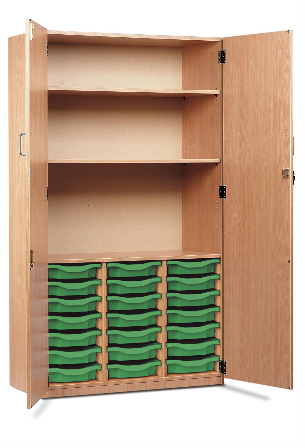 Monarch 21 Tray Storage Cupboard - Lockable, Durable, Customizable ...