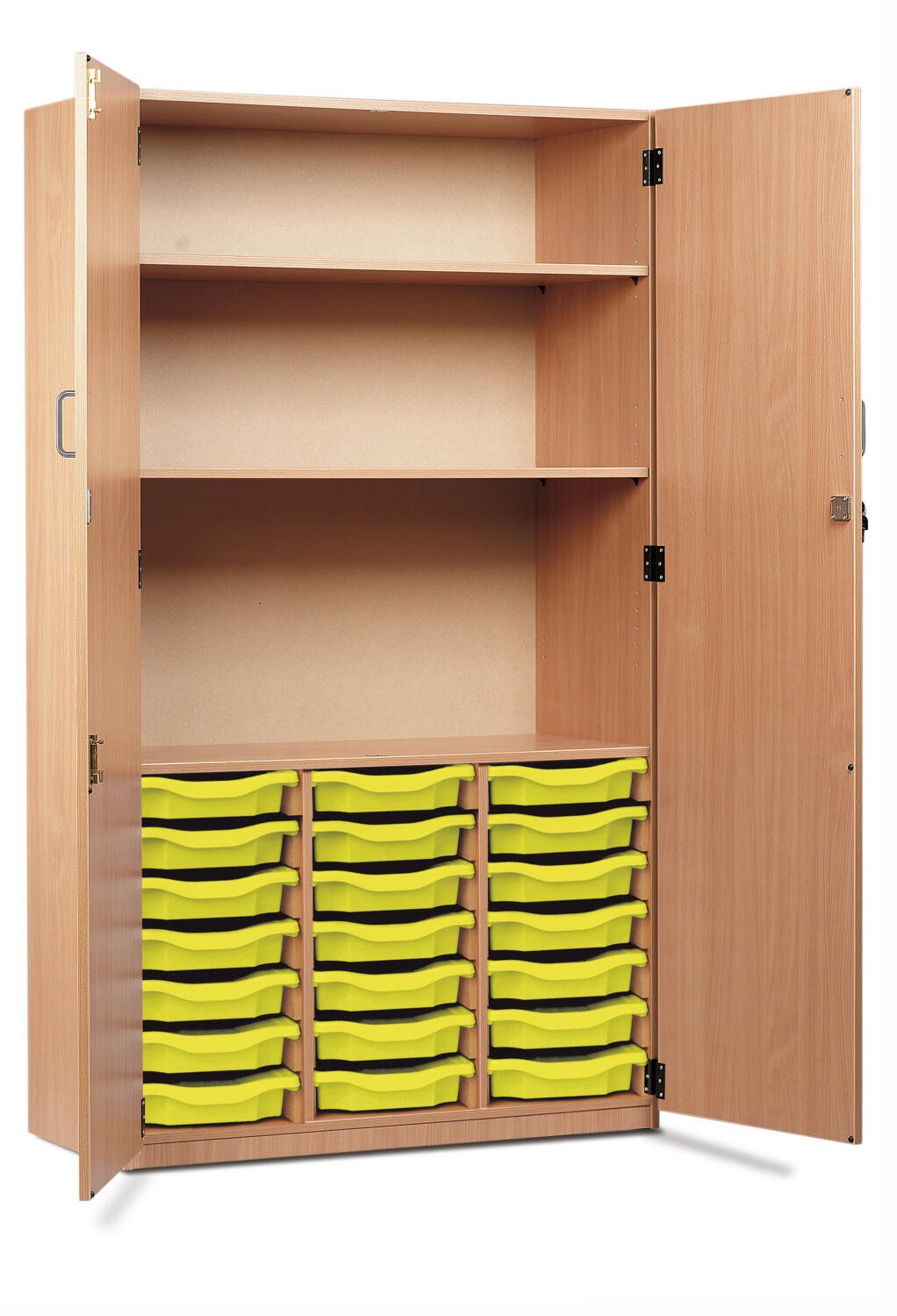 Monarch 21 Tray Storage Cupboard - Lockable, Durable, Customizable ...