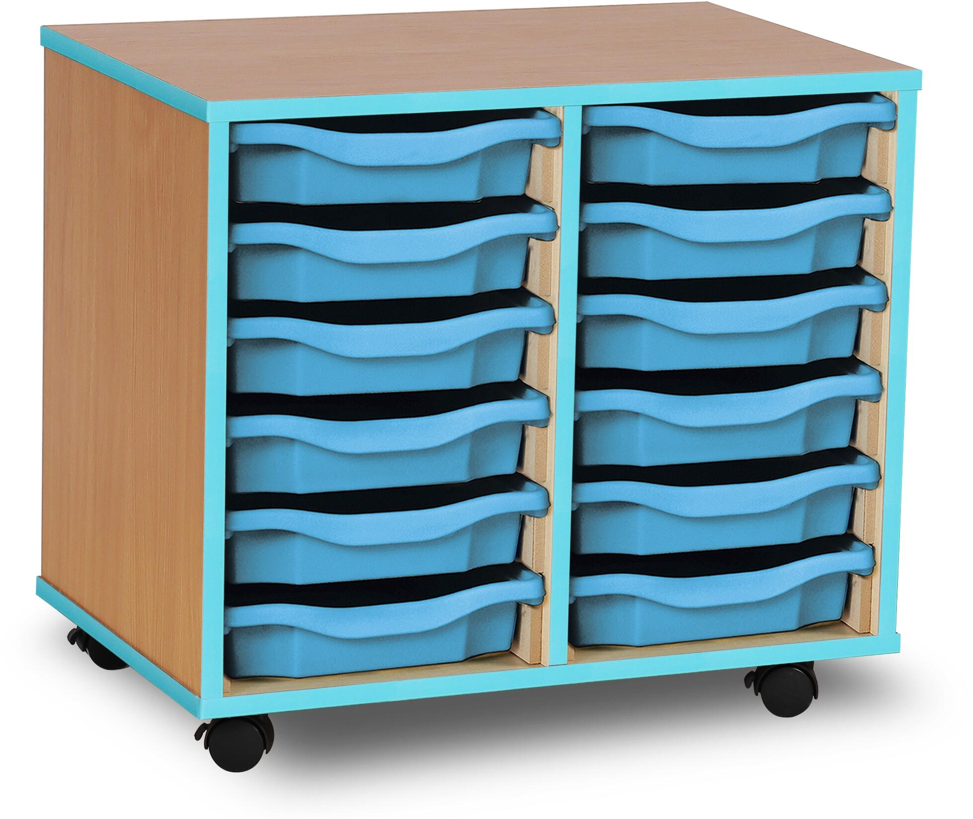 Monarch Tray Unit - 12 Trays - Office Furniture Direct