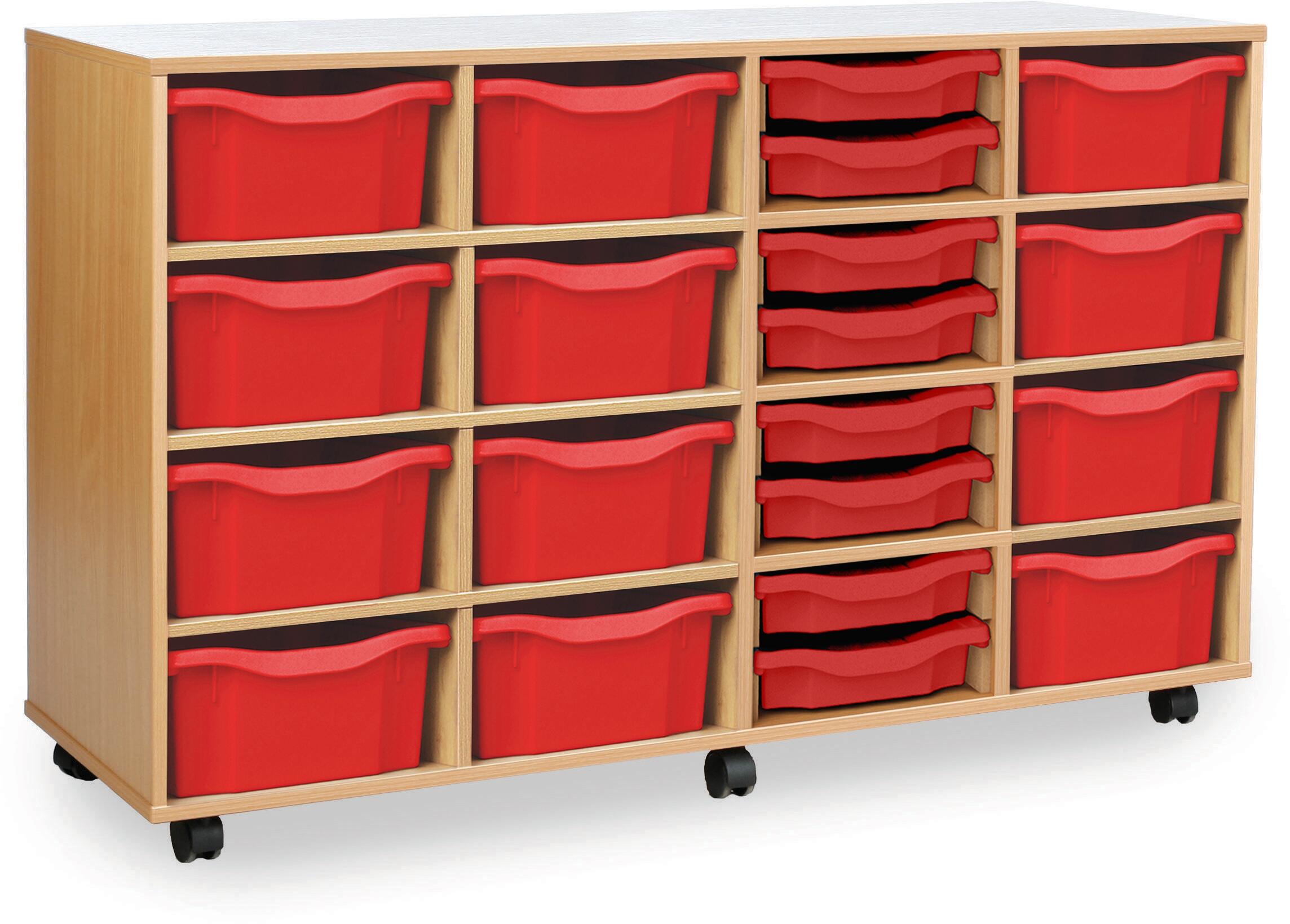 Monarch Classic Tray Storage Unit - Practical School Storage Solution ...