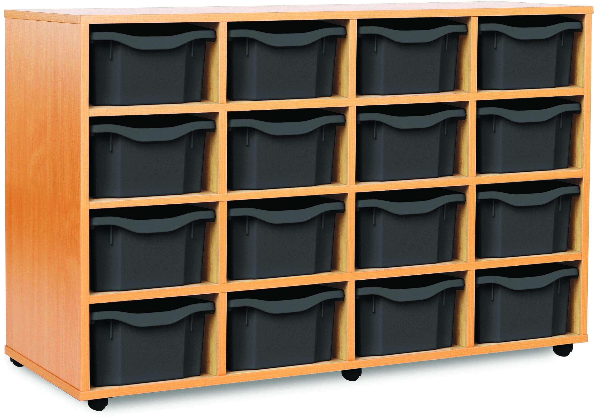 Monarch 16 Deep Tray Unit - Practical Storage for Schools & Colleges ...
