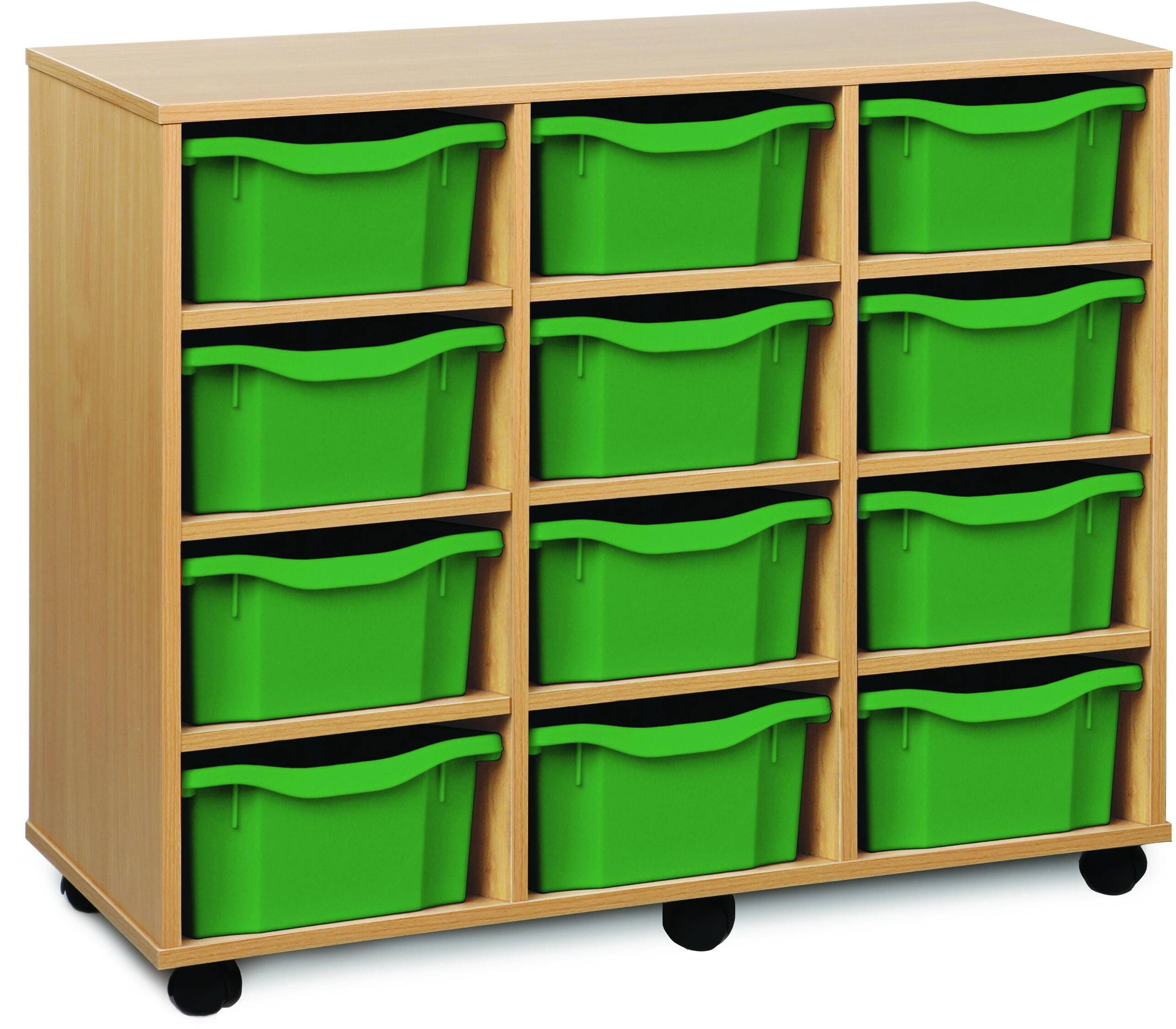 Monarch 12 Deep Tray Unit - Practical Storage for Schools & Colleges ...