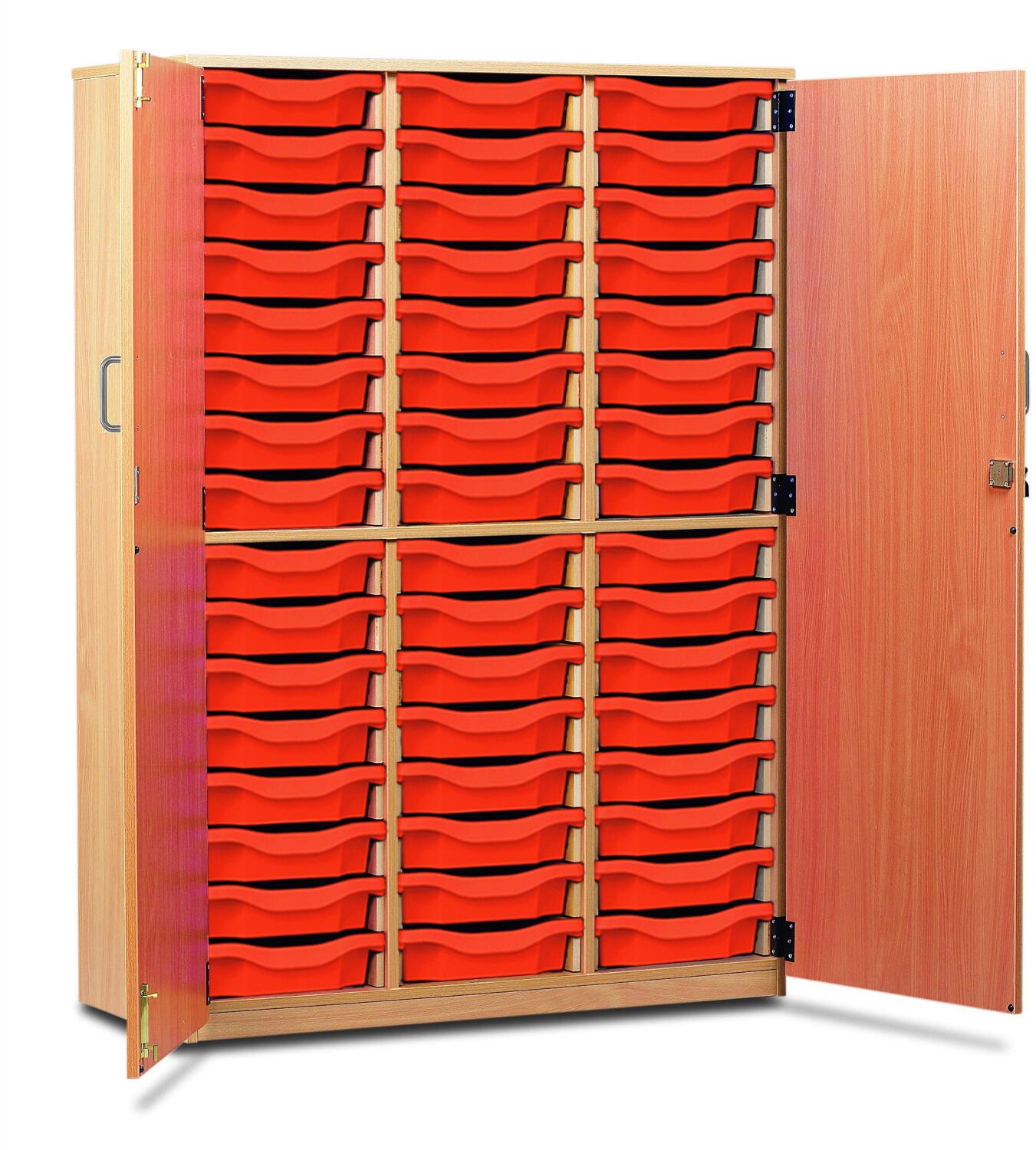 Monarch 48 Tray Storage Cupboard - Secure & Customizable for Schools ...