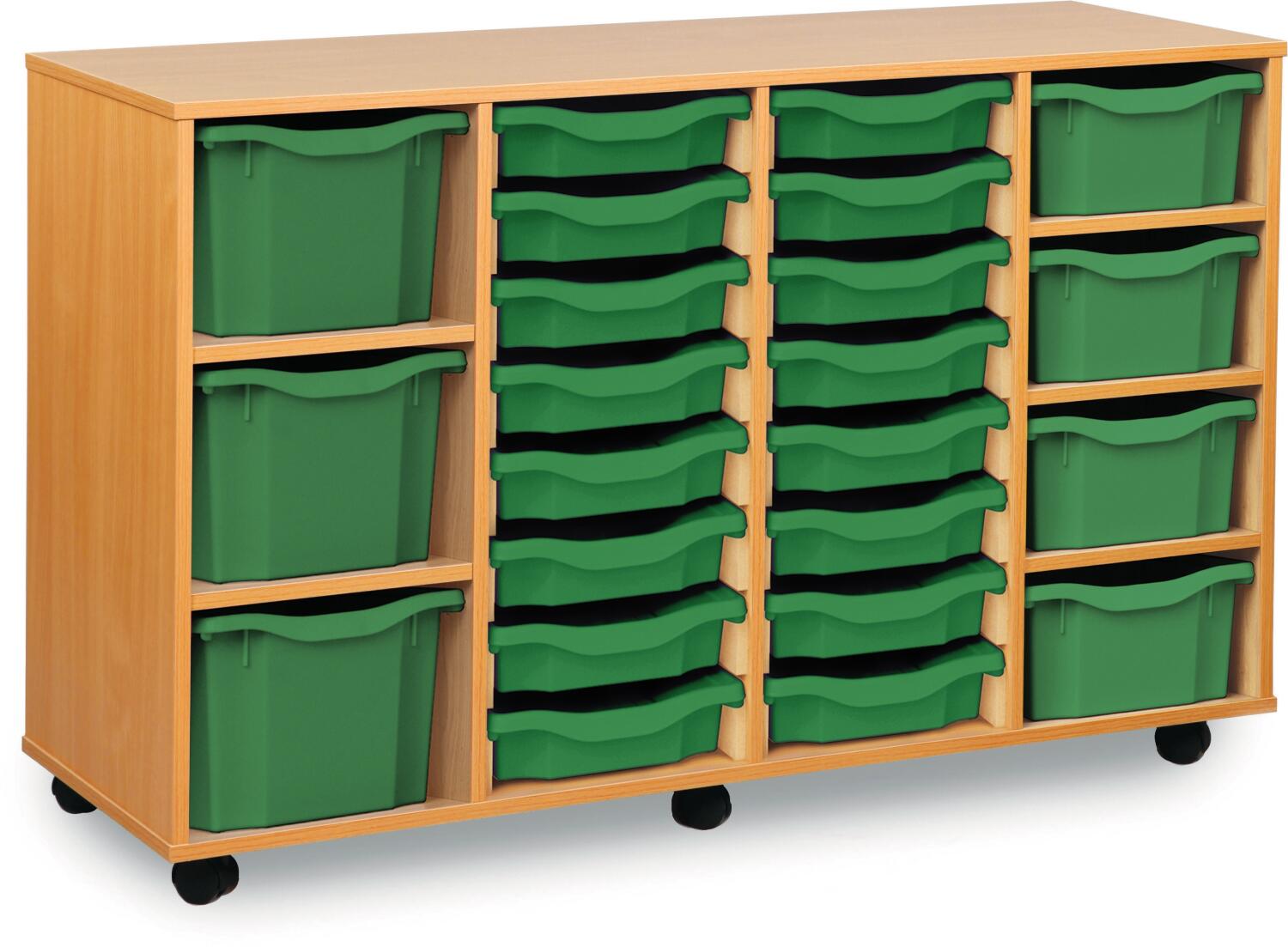 Monarch Classic Tray Storage Unit for Schools and Colleges - Office ...
