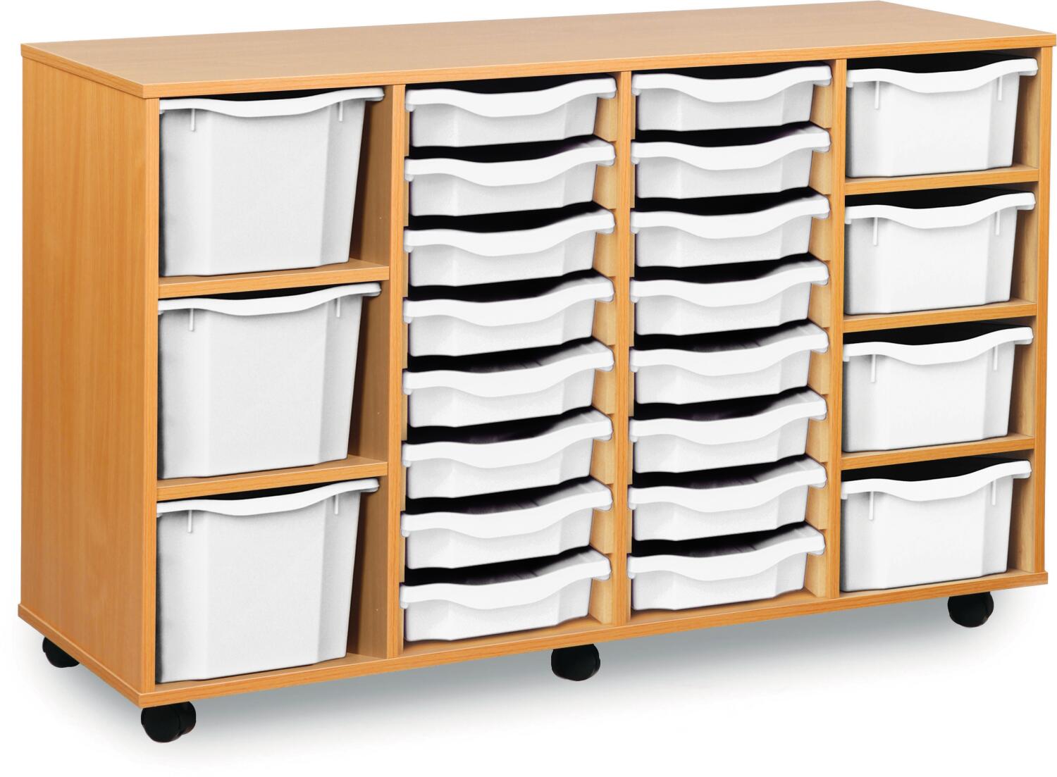 Monarch Classic Tray Storage Unit for Schools and Colleges - Office ...