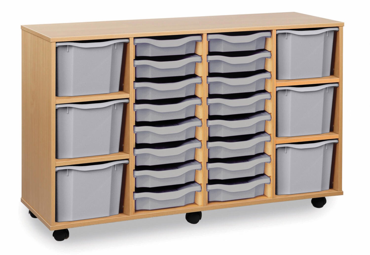 Monarch Classic Tray Storage Unit for Schools and Colleges - Office ...
