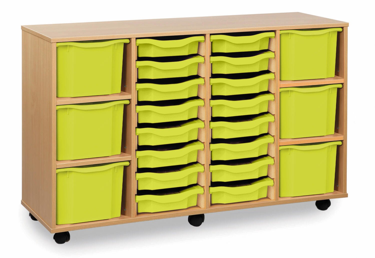 Monarch Classic Tray Storage Unit for Schools and Colleges - Office ...