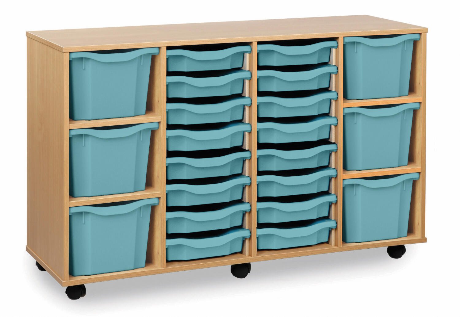 Monarch Classic Tray Storage Unit for Schools and Colleges - Office ...