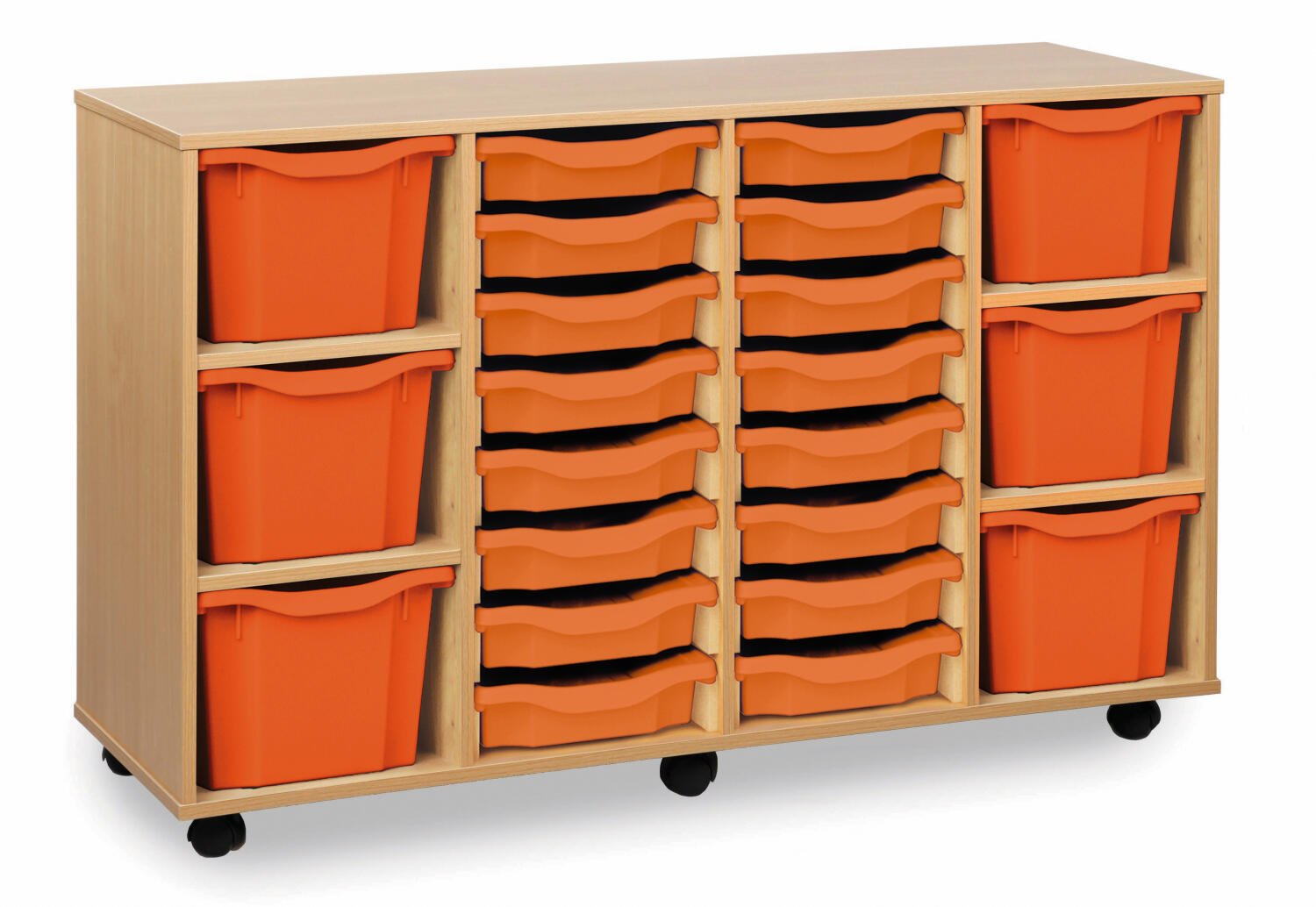 Monarch Classic Tray Storage Unit for Schools and Colleges - Office ...