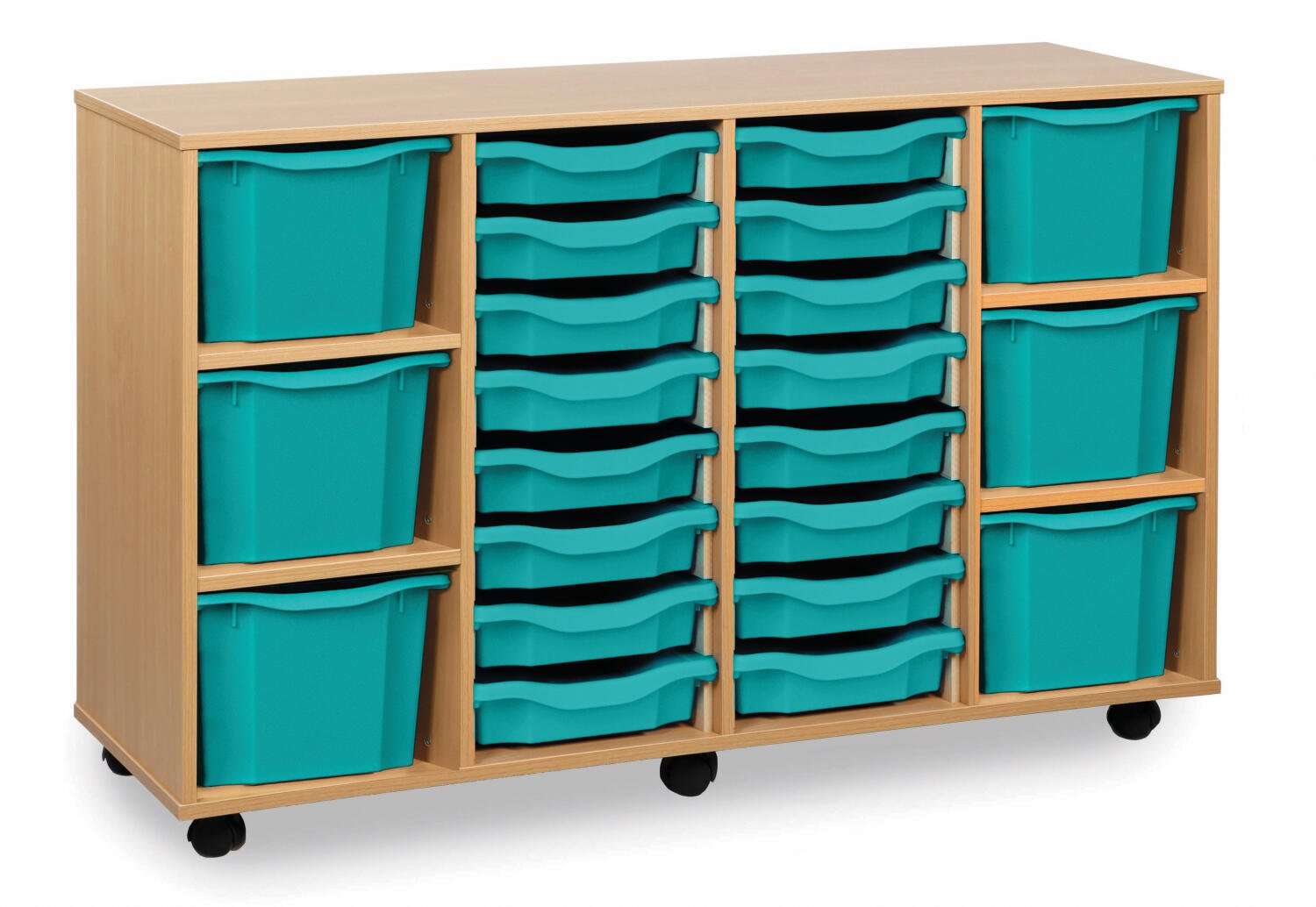 Monarch Classic Tray Storage Unit for Schools and Colleges - Office ...