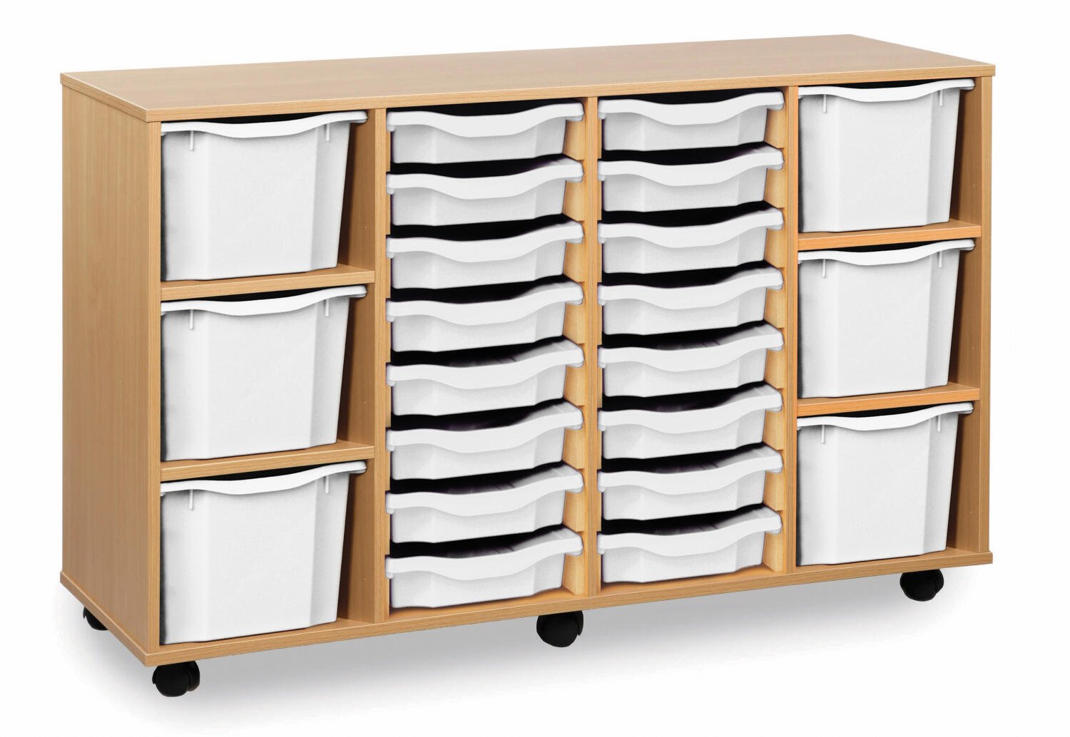 Monarch Classic Tray Storage Unit for Schools and Colleges - Office ...