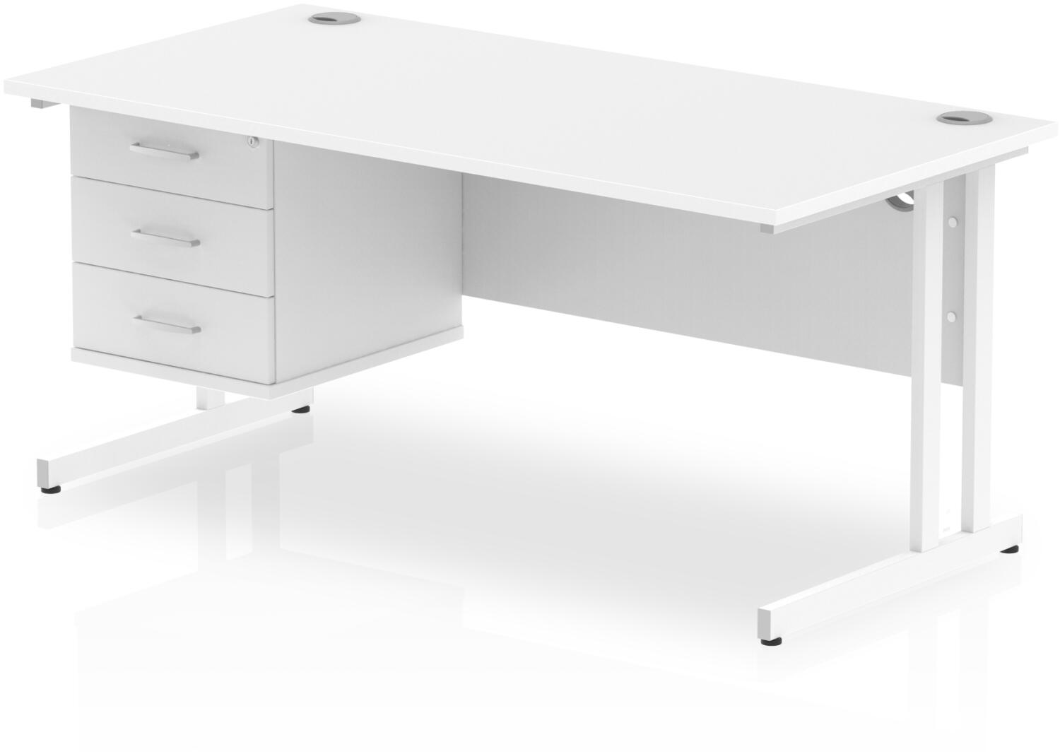 Dynamic Impulse Rectangular Desk - Office Furniture on Budget - Office ...