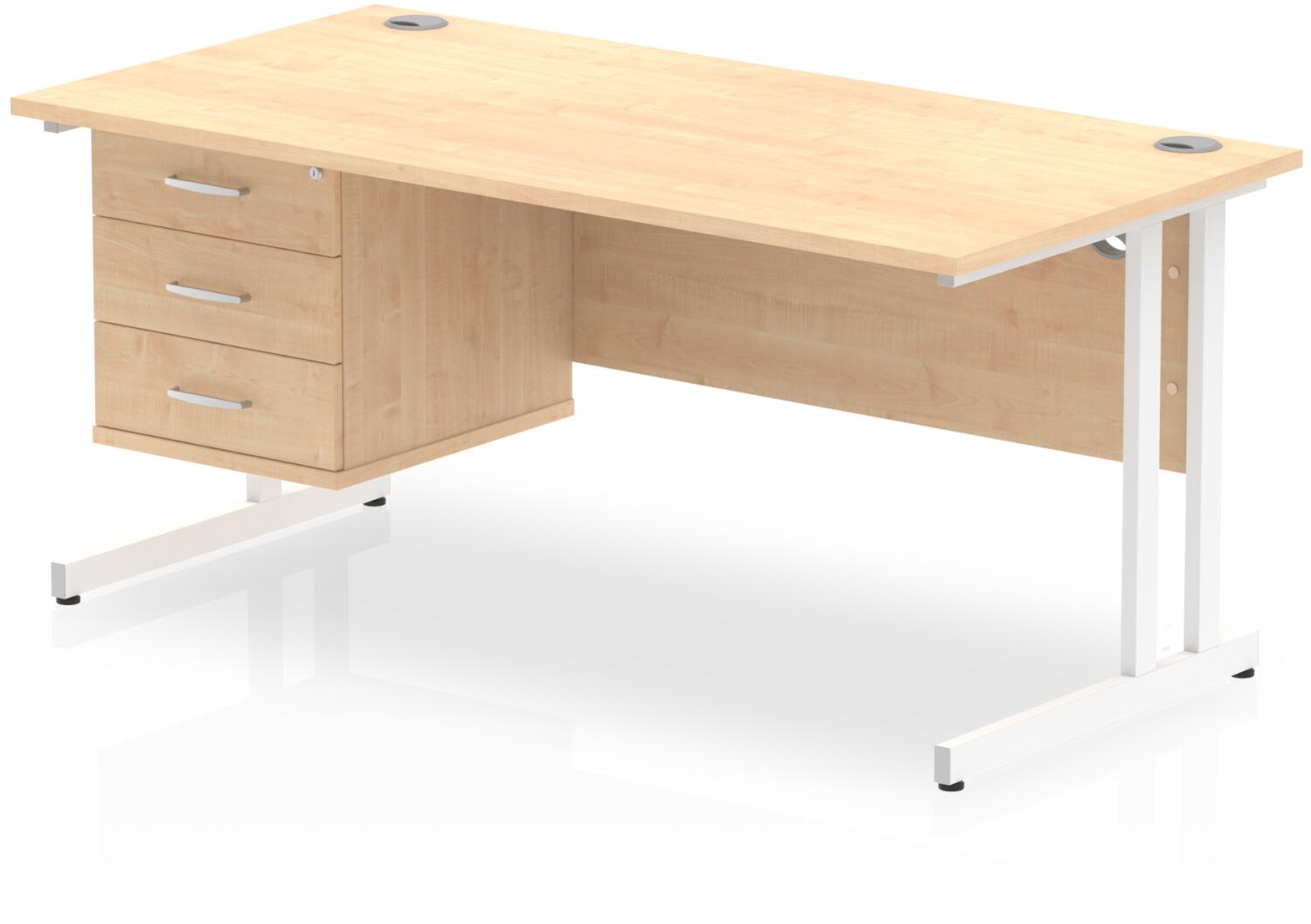 Dynamic Impulse Rectangular Desk - Office Furniture on Budget - Office ...