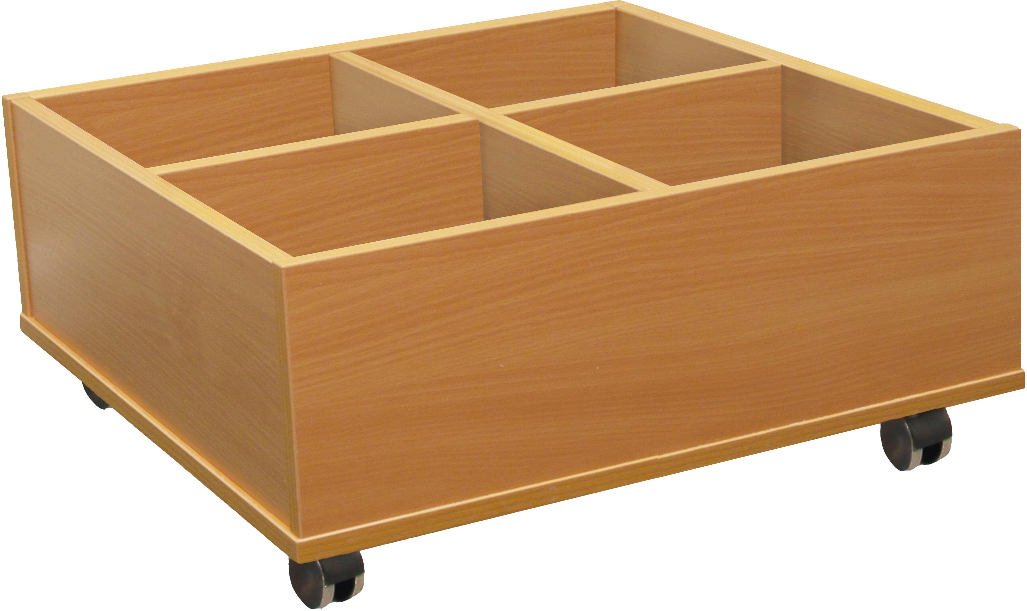 Metalliform Mobile Kinderbox - (w) 600 x (d) 600 x (h) 300mm - Office ...