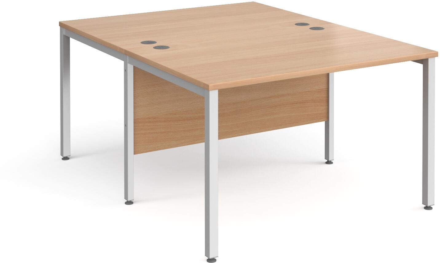 Gentoo Back to Back Desk with H-frame Leg - Versatile & Budget-Friendly ...