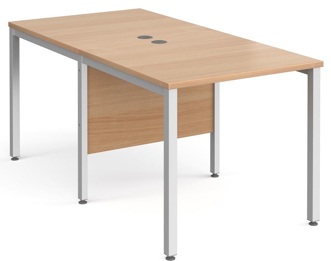 Gentoo Back to Back Desk with H-Frame Leg - Range of Designs & Colors ...