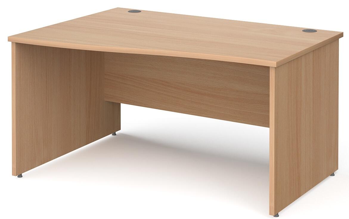 Gentoo Wave Desk with Panel End Leg - Modern & Versatile Design ...