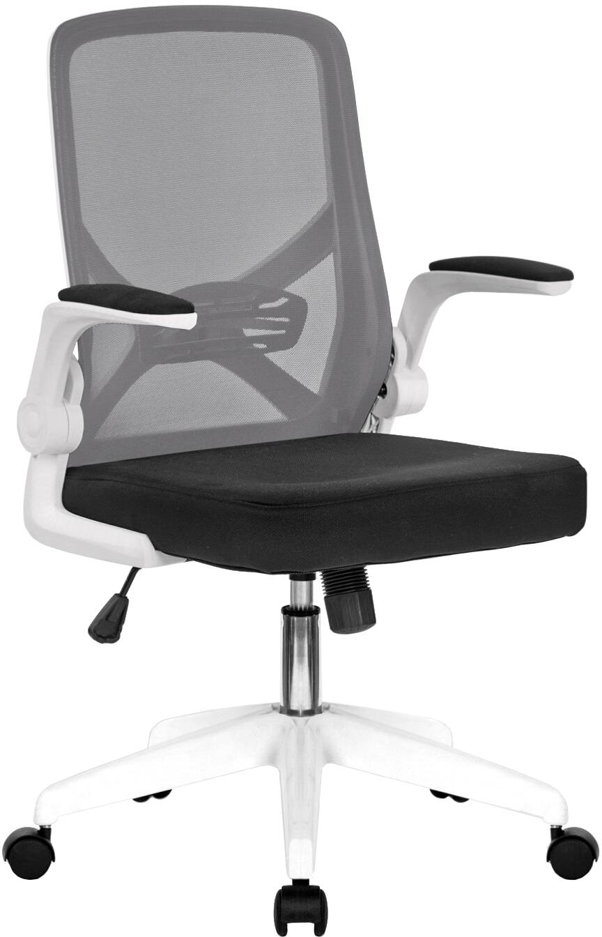 Nautilus Oyster Folding Mesh Chair with Lumbar Support Office Furniture Direct