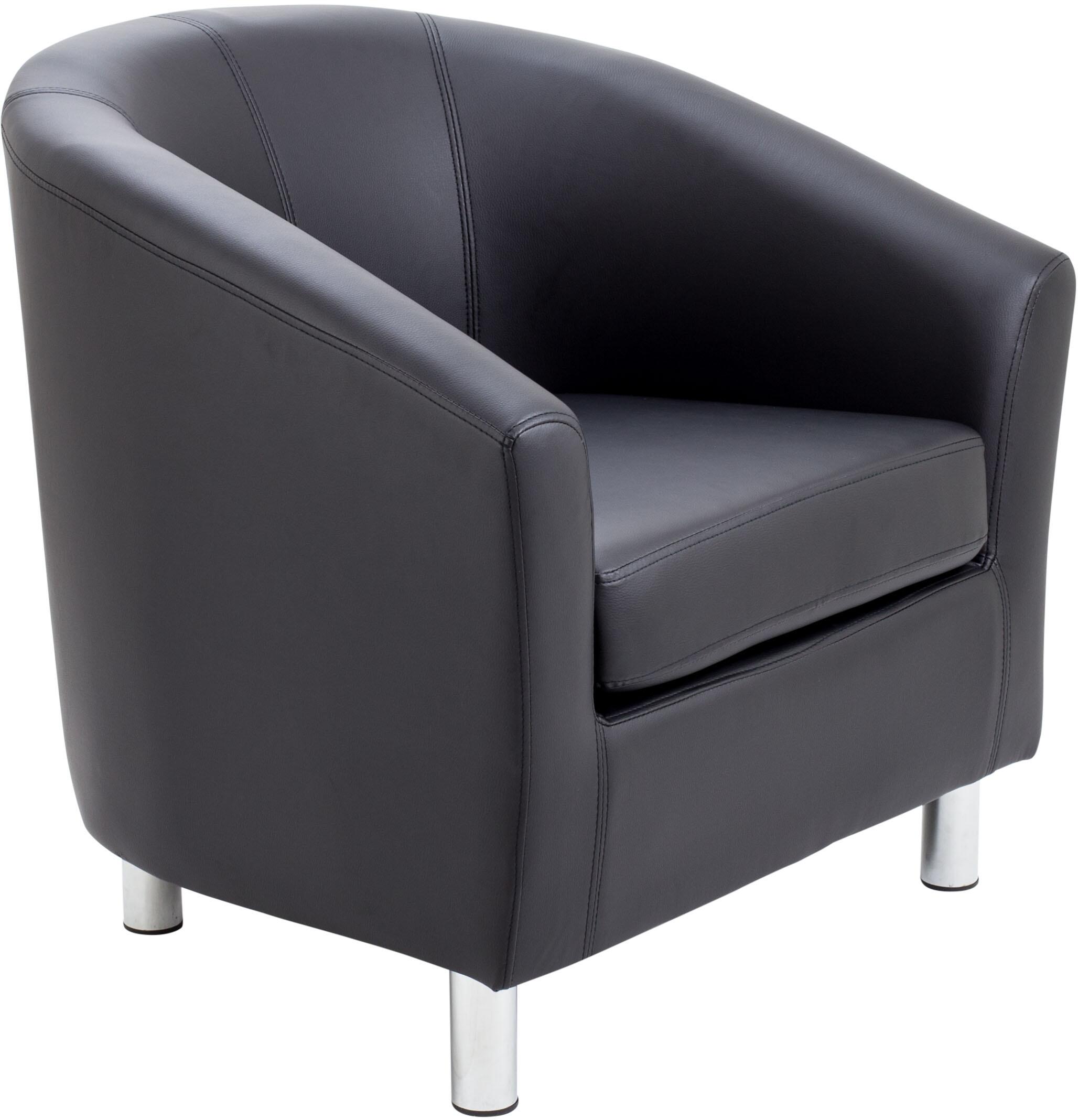 Modern TC Tub Armchair with Metal Feet for Reception Areas - Office ...
