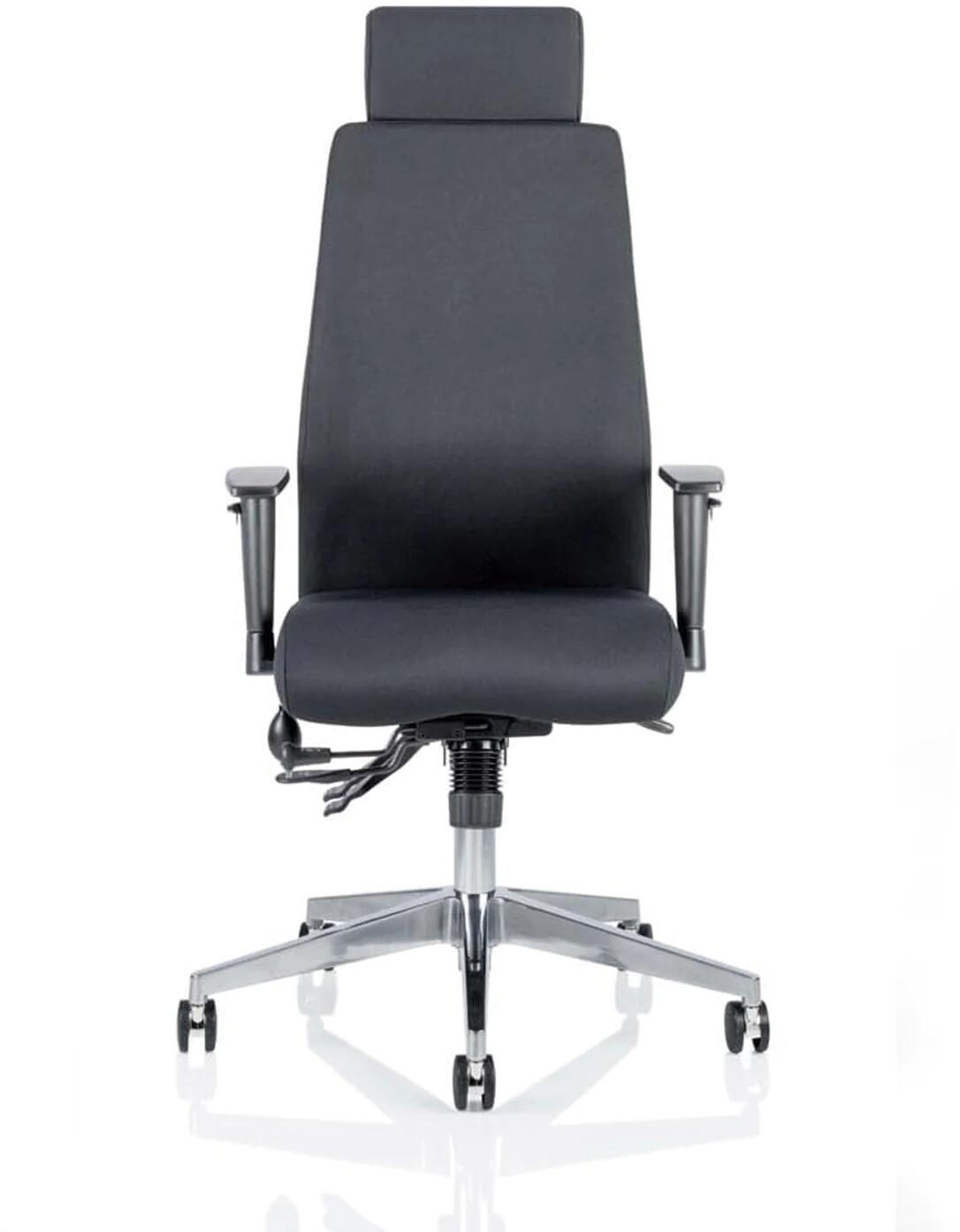 Dynamic Onyx Executive Office Chair with Adjustable Features - Office ...