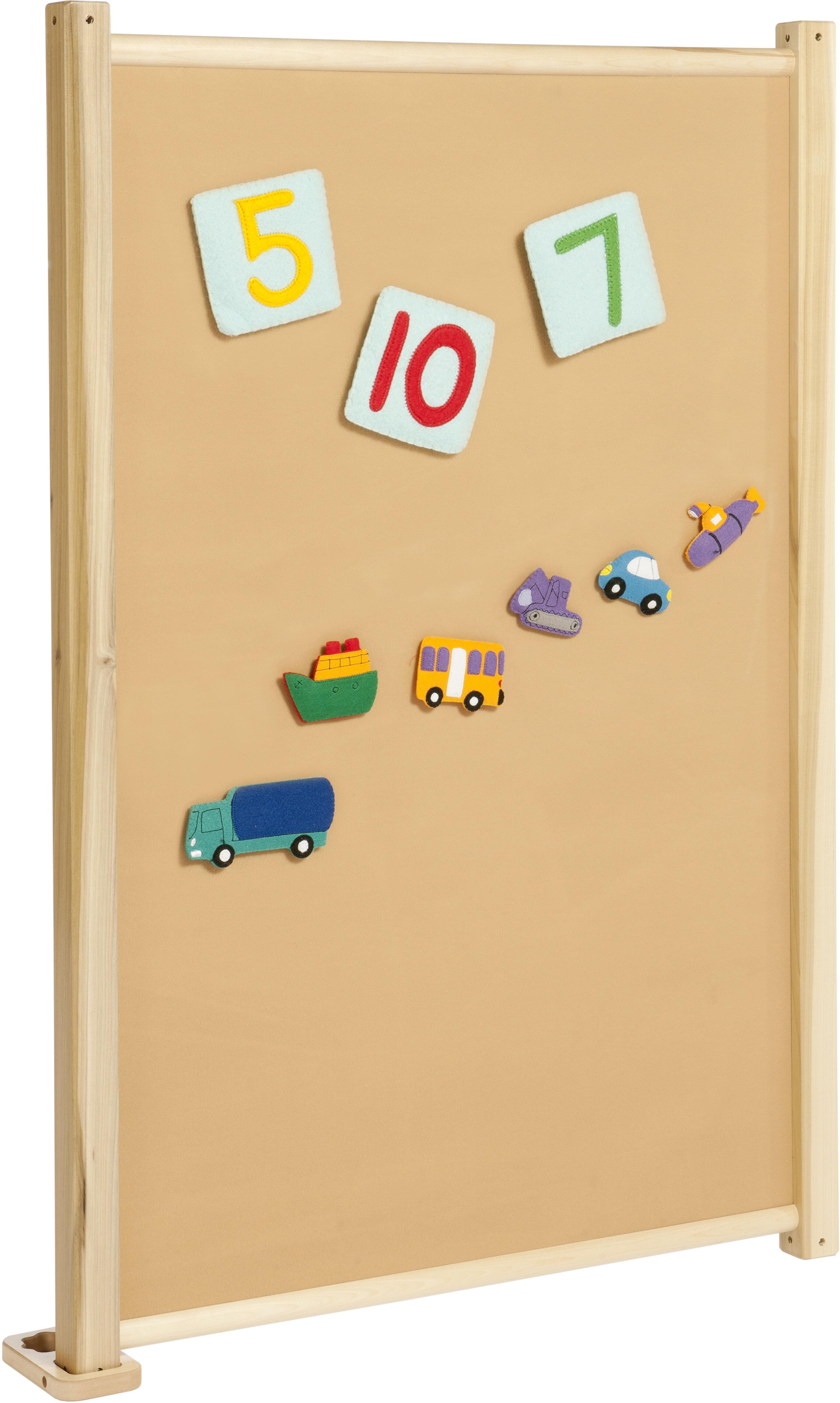 Millhouse Display Panel: Maple Melamine Role Play Panel with Frame - Office Furniture Direct