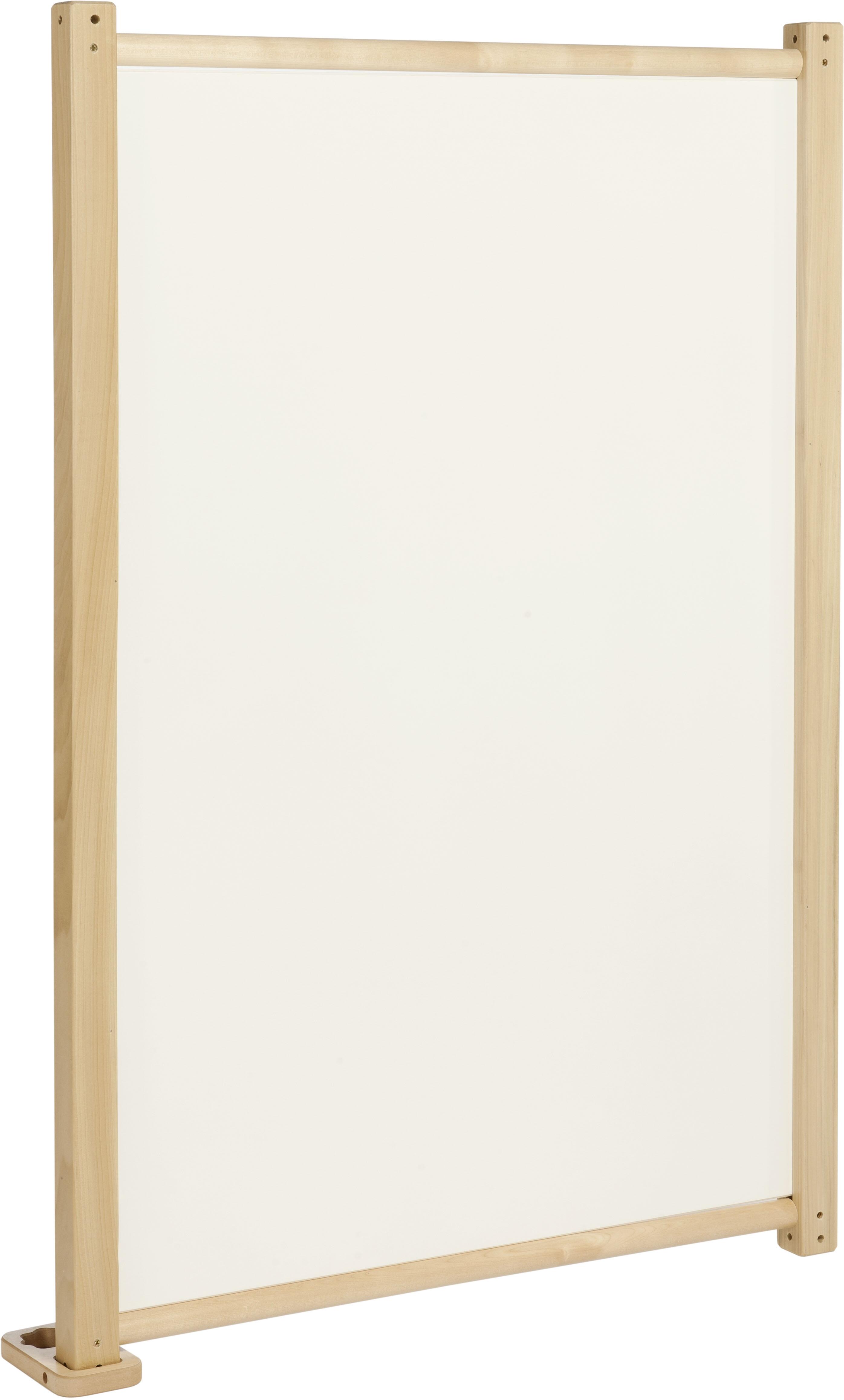 Millhouse Whiteboard Panel with Beech Frame and Maple Melamine - Office ...
