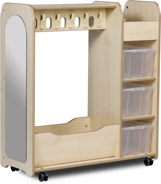 Millhouse Mobile Dressing Up Trolley with Storage & Safety Features ...