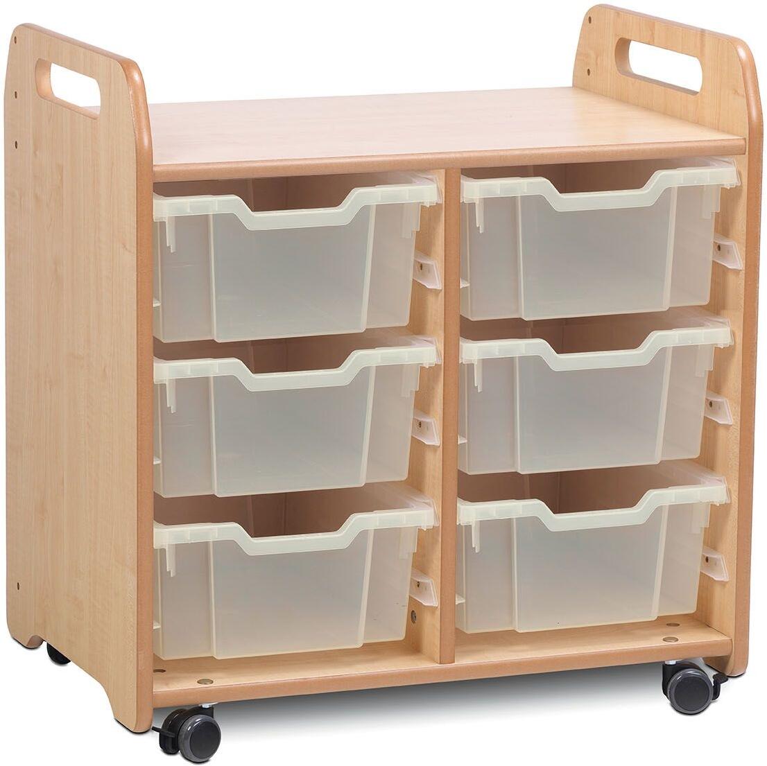 Millhouse Double Tray Storage Unit - Premium MDF, W700xD465xH730mm ...