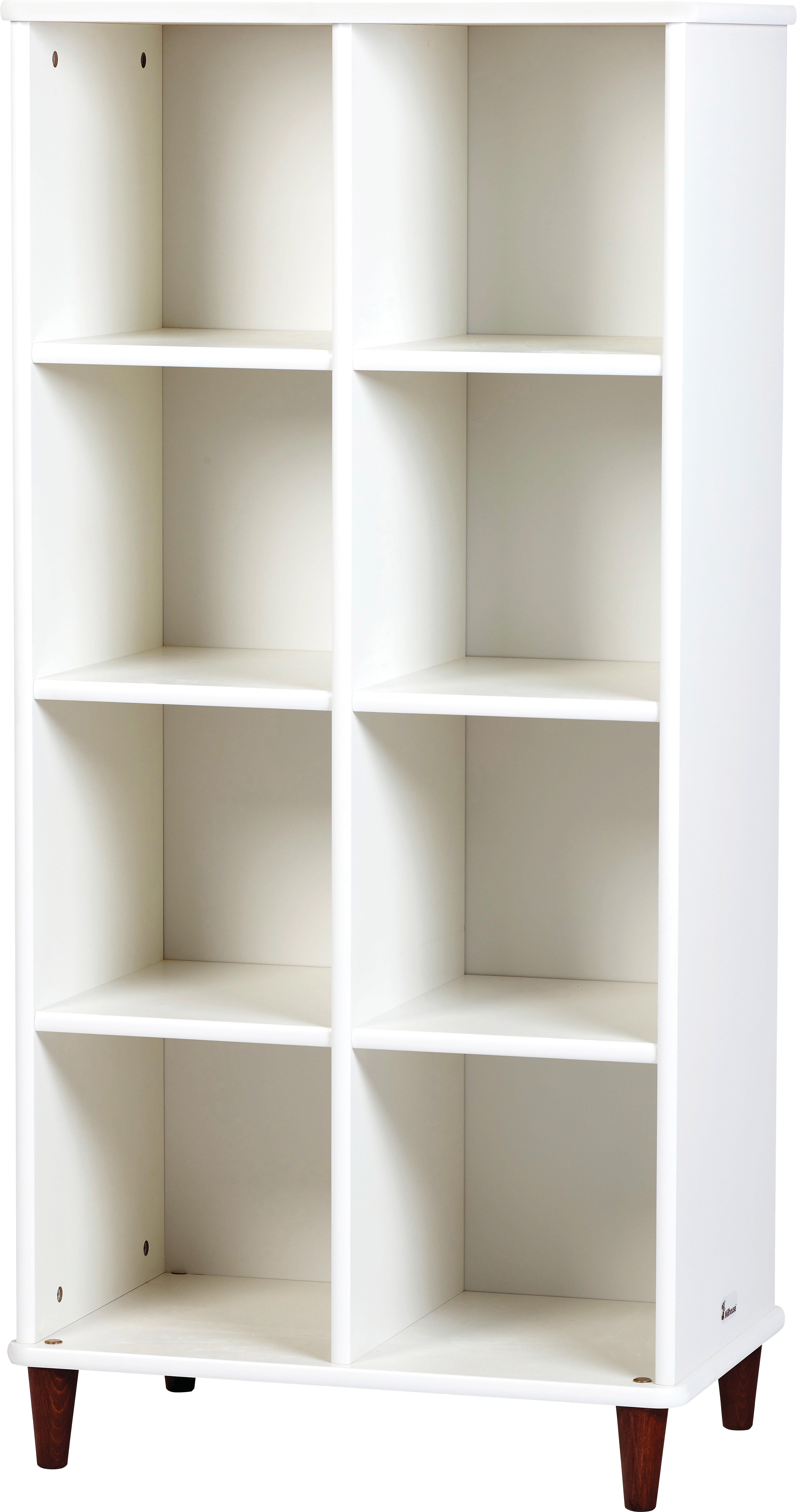 Millhouse 4x2 Cube Shelf: Freestanding Storage Unit, W662xD420xH1366mm ...