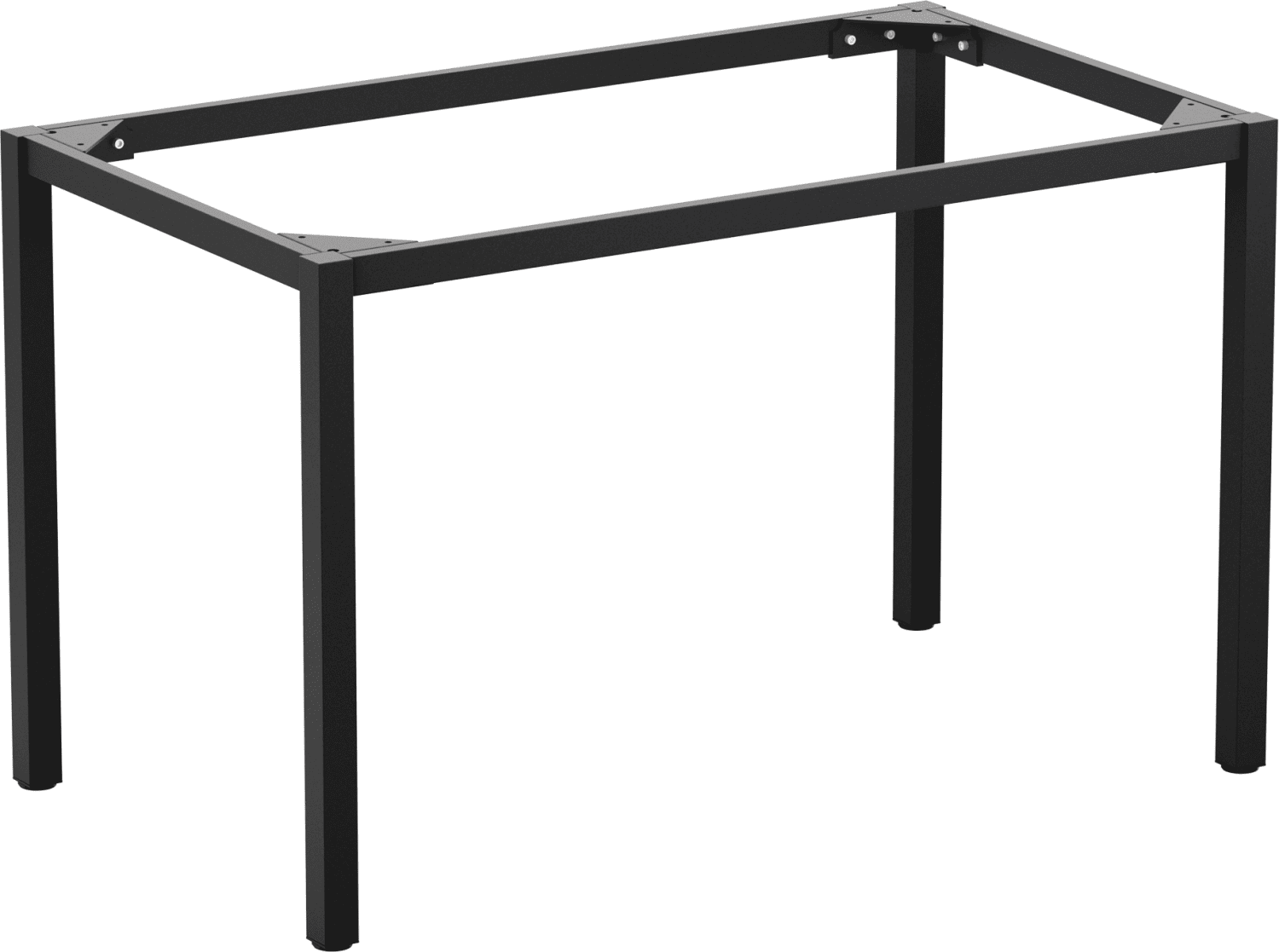 Zap Paris Rectangular Dining Table Base - (w) 117.5 x (h) 720mm ...