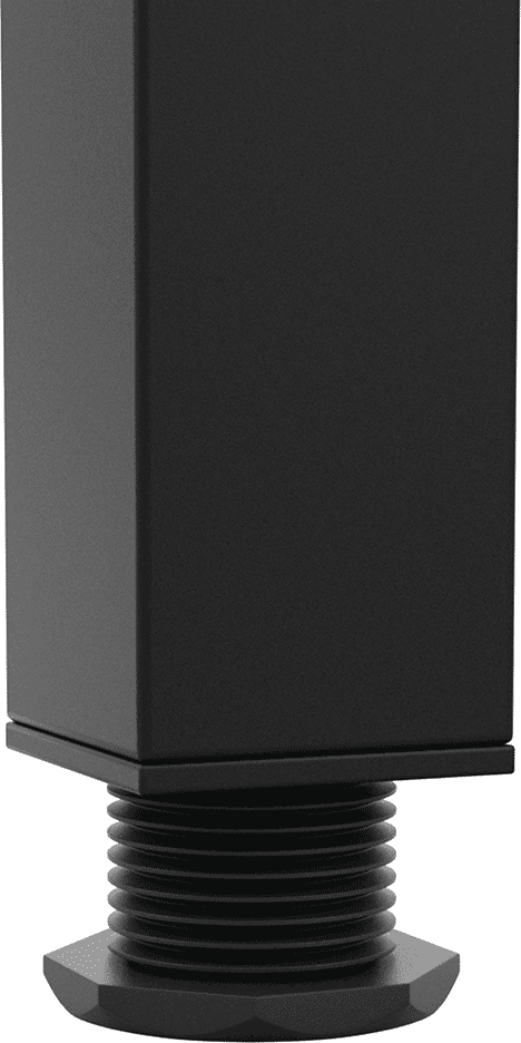 Zap Paris Rectangular Dining Table Base - (w) 117.5 x (h) 720mm ...