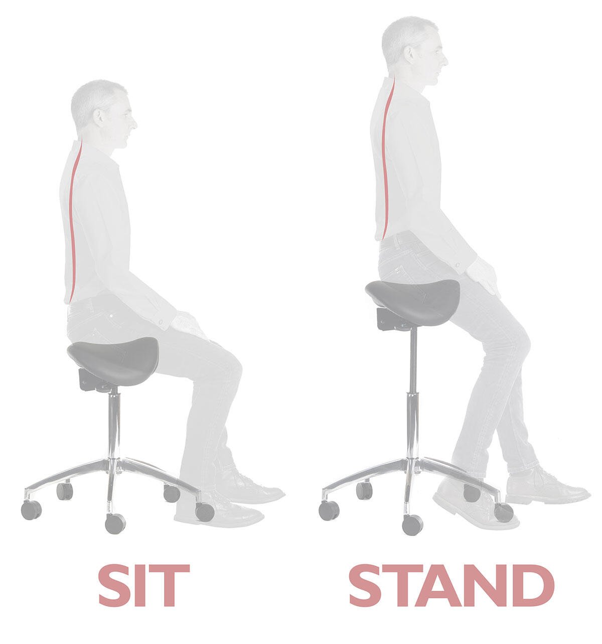 Teknik Perch - Office Furniture Direct