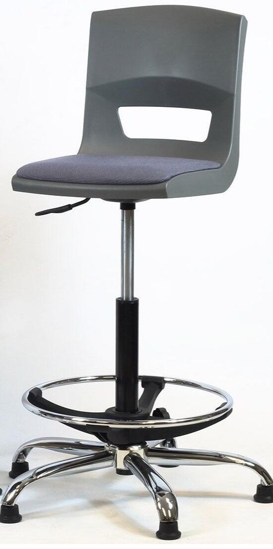 KI Postura+ Task Stool - Comfortable & Mobile Classroom Chair - Office ...