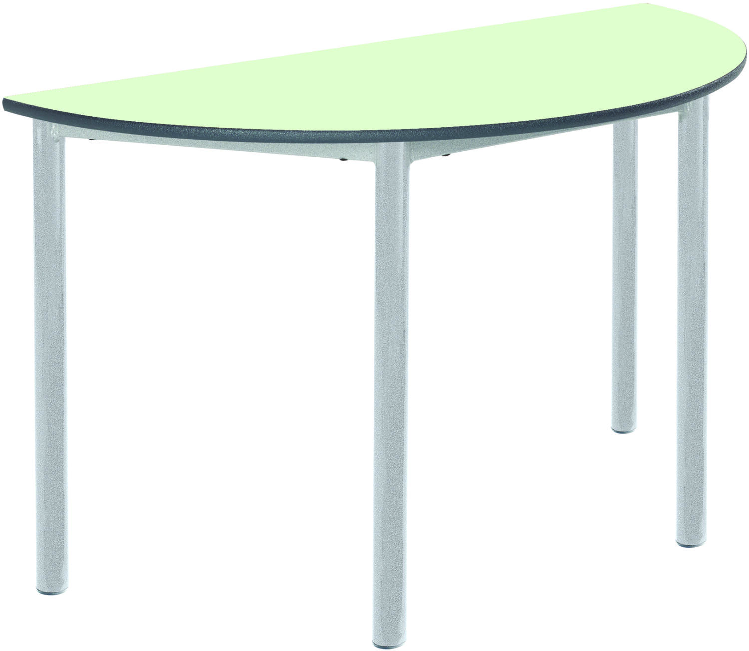 Metalliform RT45 Fully Welded Duraform Edge Semi-Circular Table ...