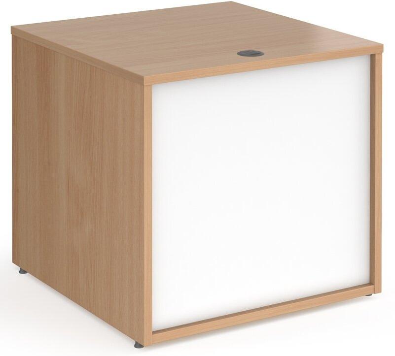 Dams Modular Reception Base Unit - 800 x 800mm in Beech - Office ...