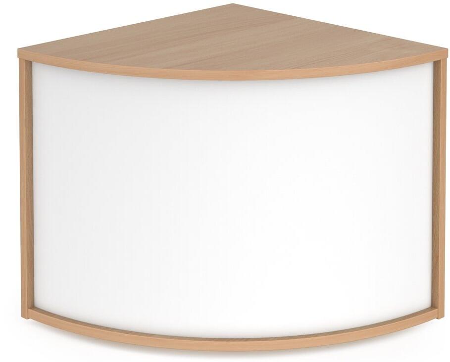 Dams Reception Modular Corner Base Unit - 800 x 800mm - Office ...