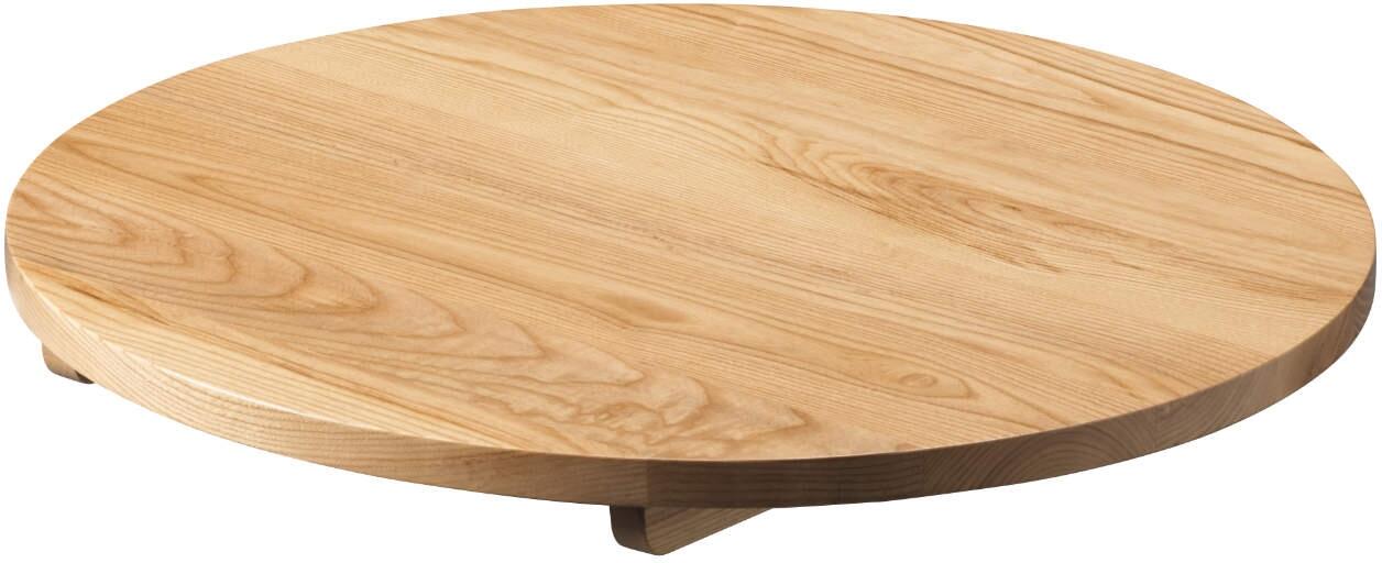Solid Wood Round Table Top - Tabilo Stained 700mm for Venues - Office ...