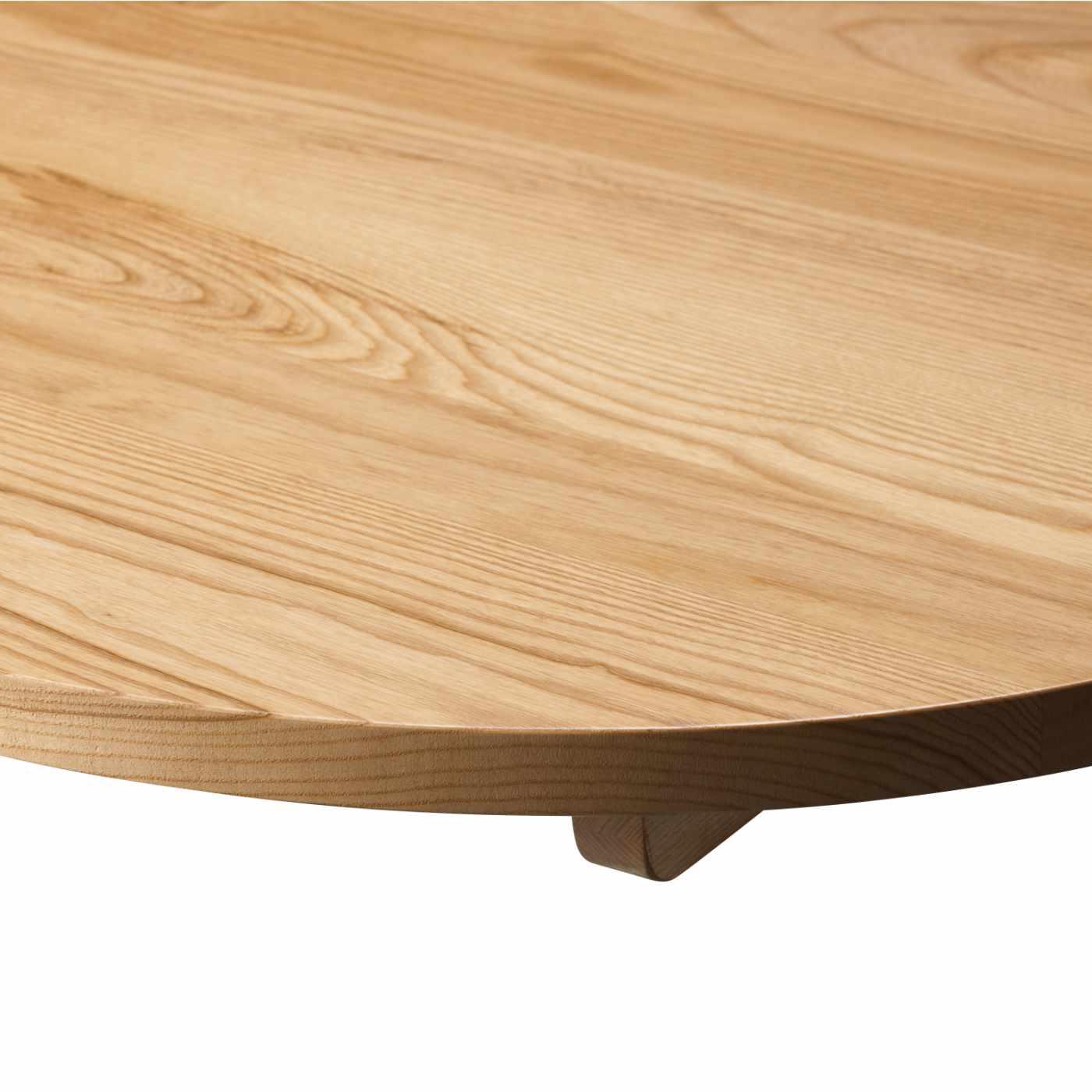 Solid Wood Round Table Top - Tabilo Stained 700mm for Venues - Office ...