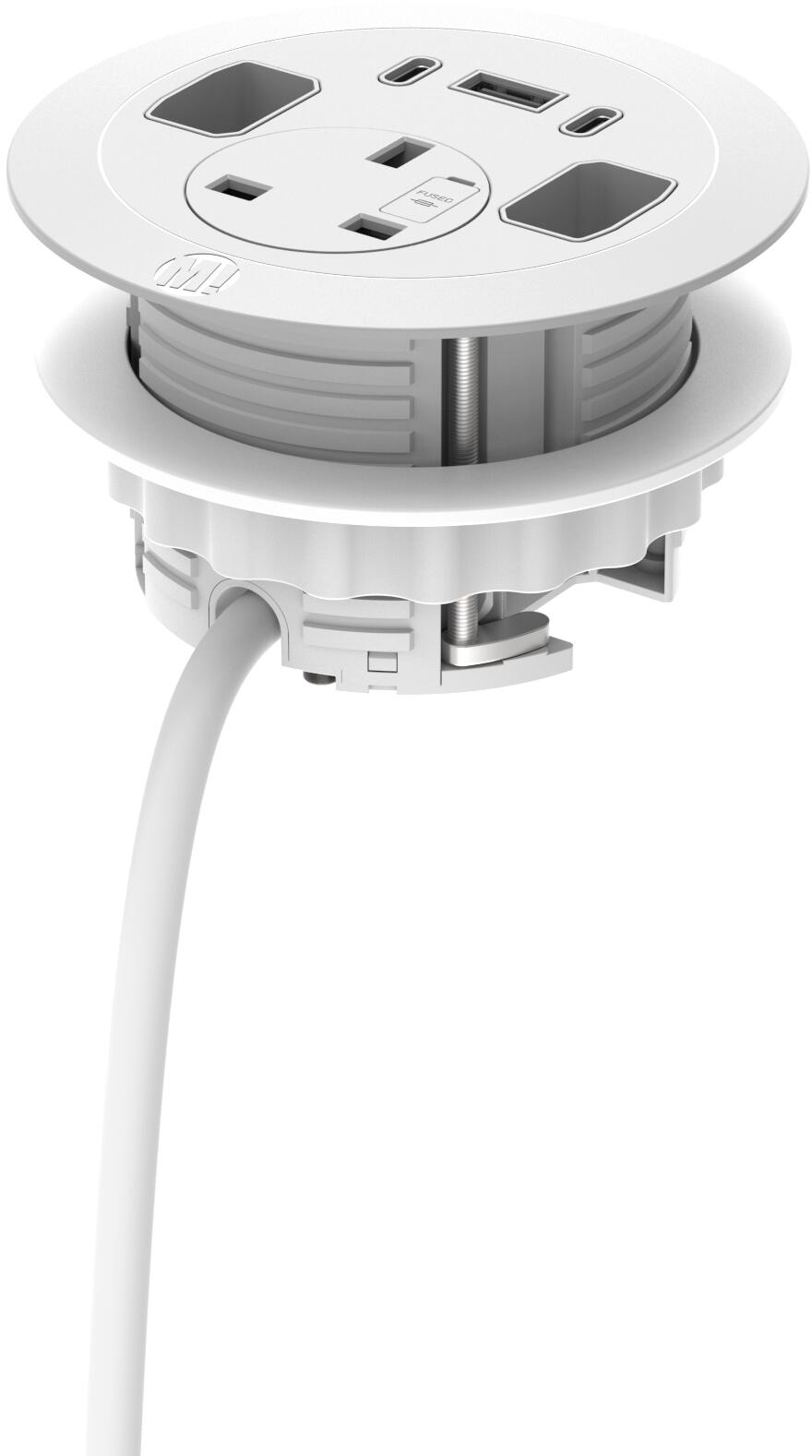 Metalicon Solo Plus In Desk Module with Smart Charge Technology ...