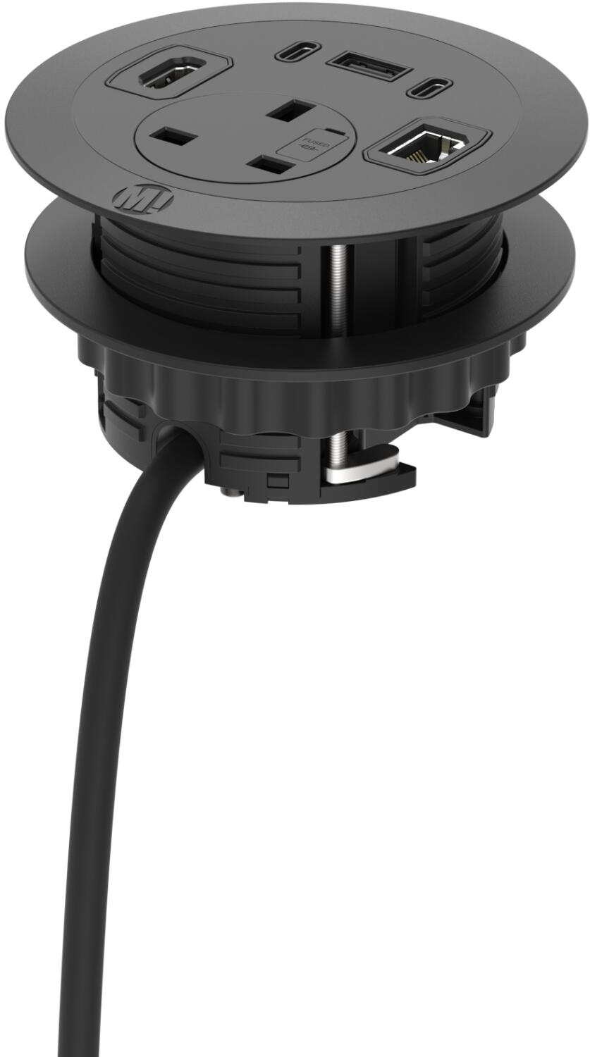 Metalicon Solo Plus In Desk Module with USB and HDMI Ports - Office ...