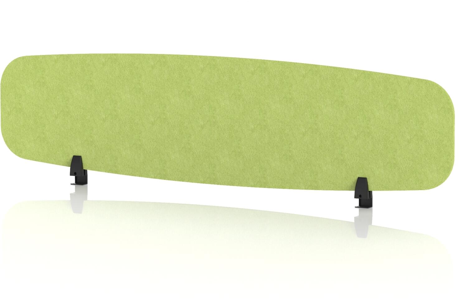 Dynamic Sch! Acoustic Desktop Screen - Oblong - 1600 x 400mm - Office ...