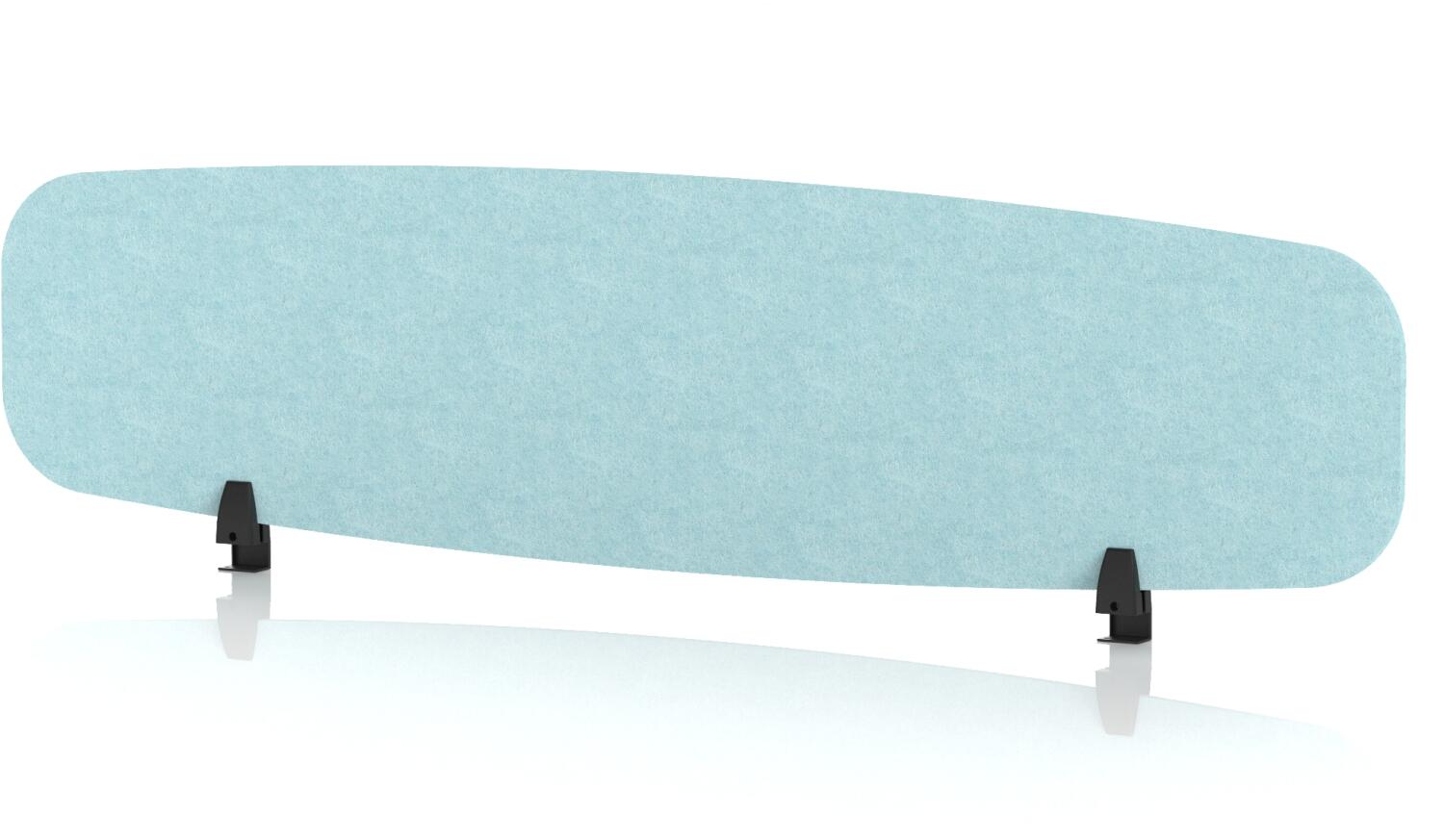 Dynamic Sch! Acoustic Desktop Screen - Oblong - 1600 x 400mm - Office ...