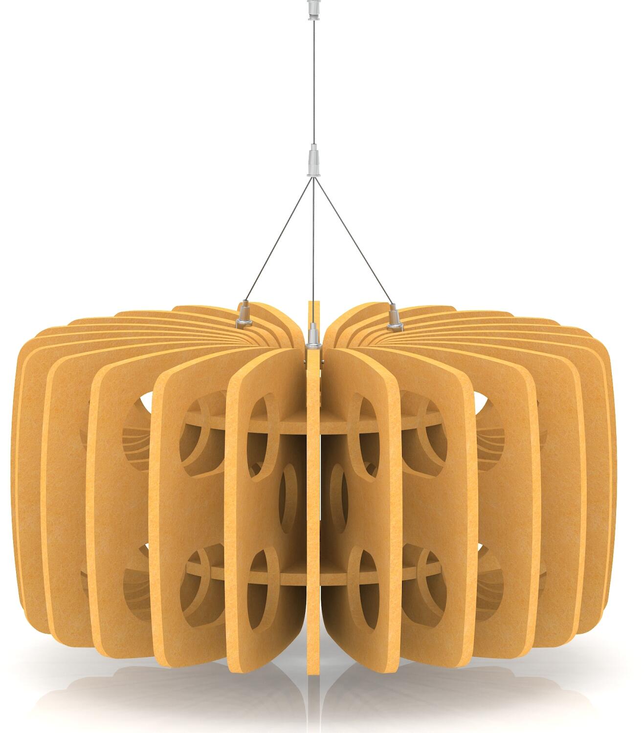 Dynamic Sch! Acoustic Ceiling Baffles Shade - Type B - 600mm x 300mm ...