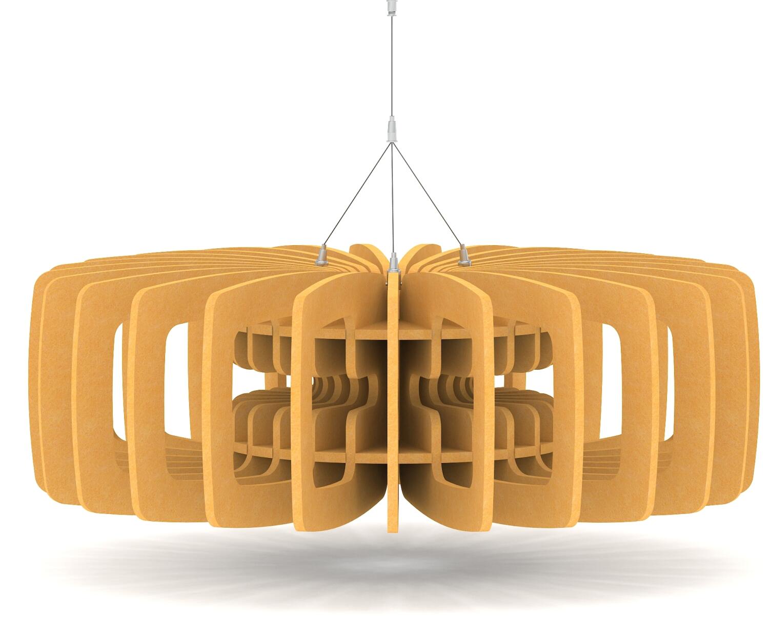Dynamic Sch! Acoustic Ceiling Baffles Shade - Type C - 900mm x 300mm ...