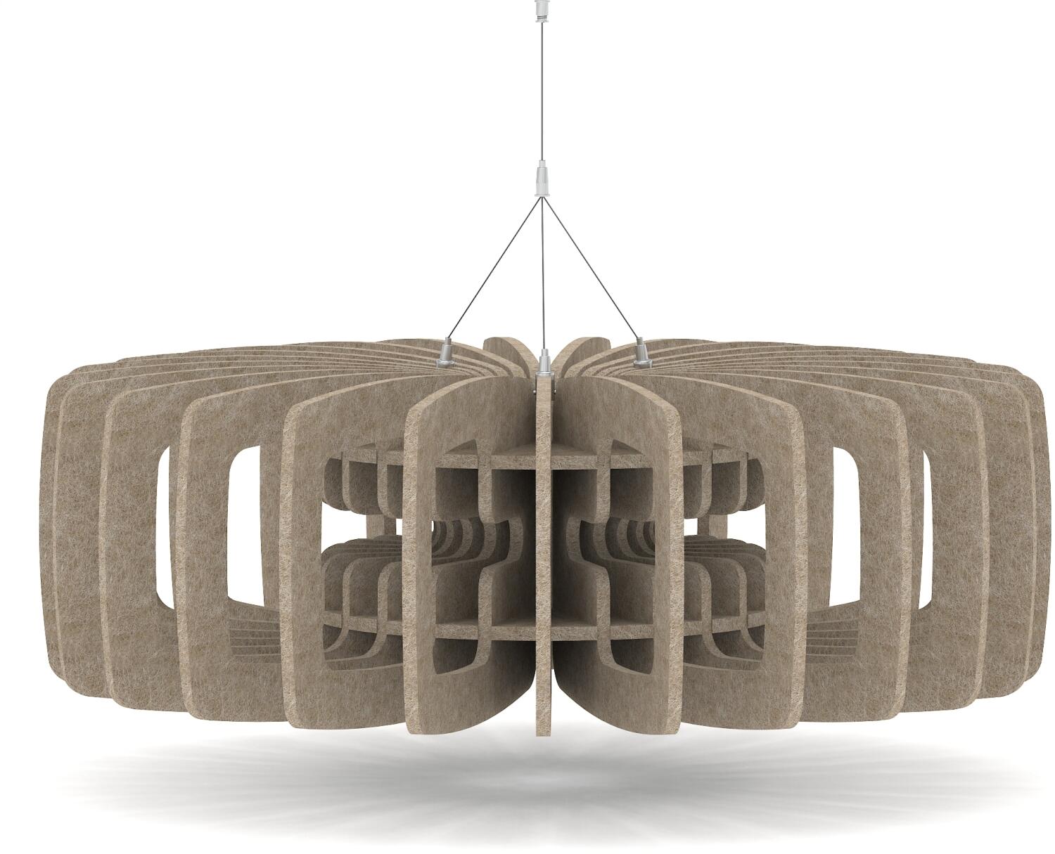 Dynamic Sch! Acoustic Ceiling Baffles Shade - Type C - 900mm x 300mm ...