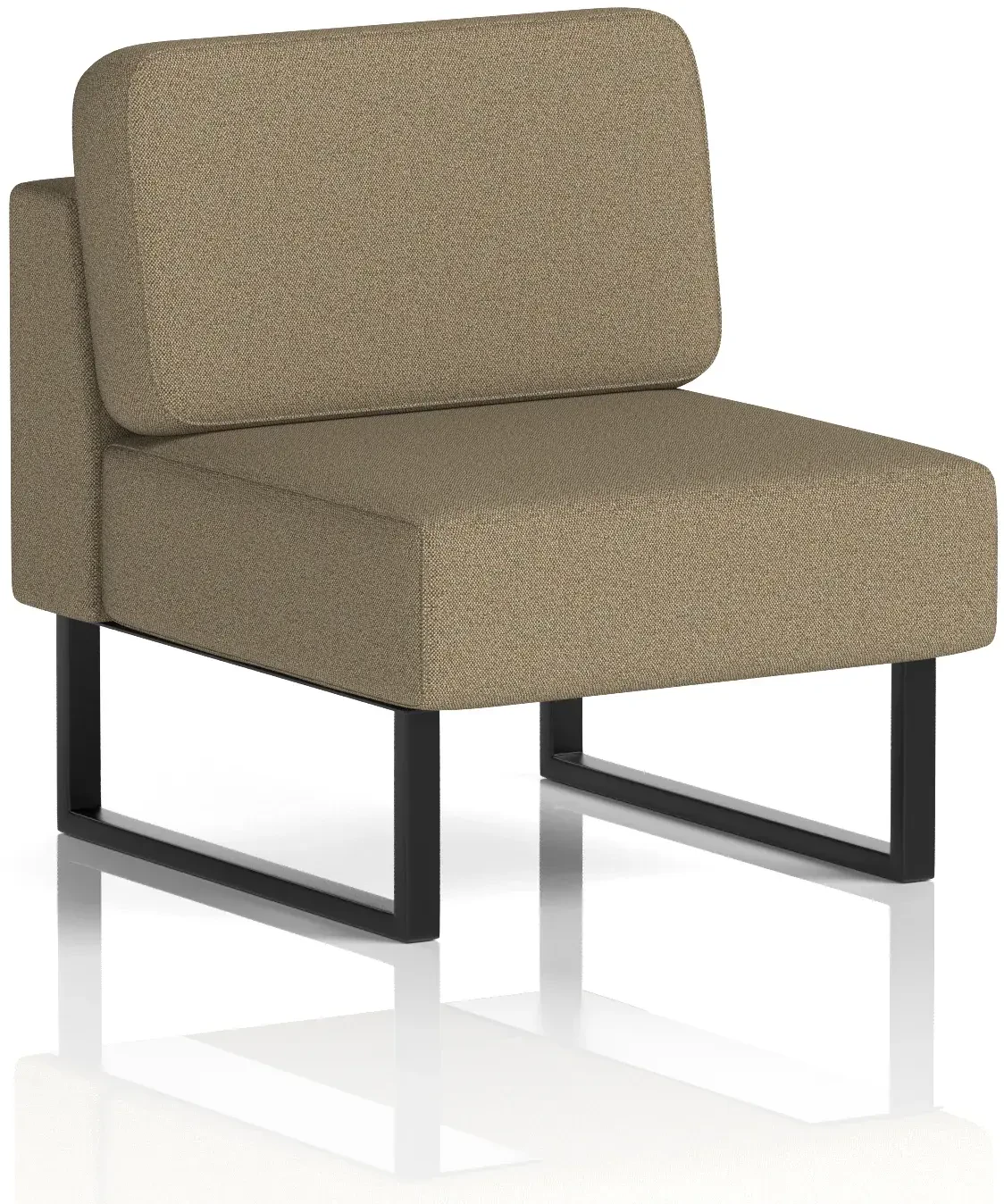 Dynamic Brixworth Modular Seating Central Unit - Main Line Flax Fabric ...