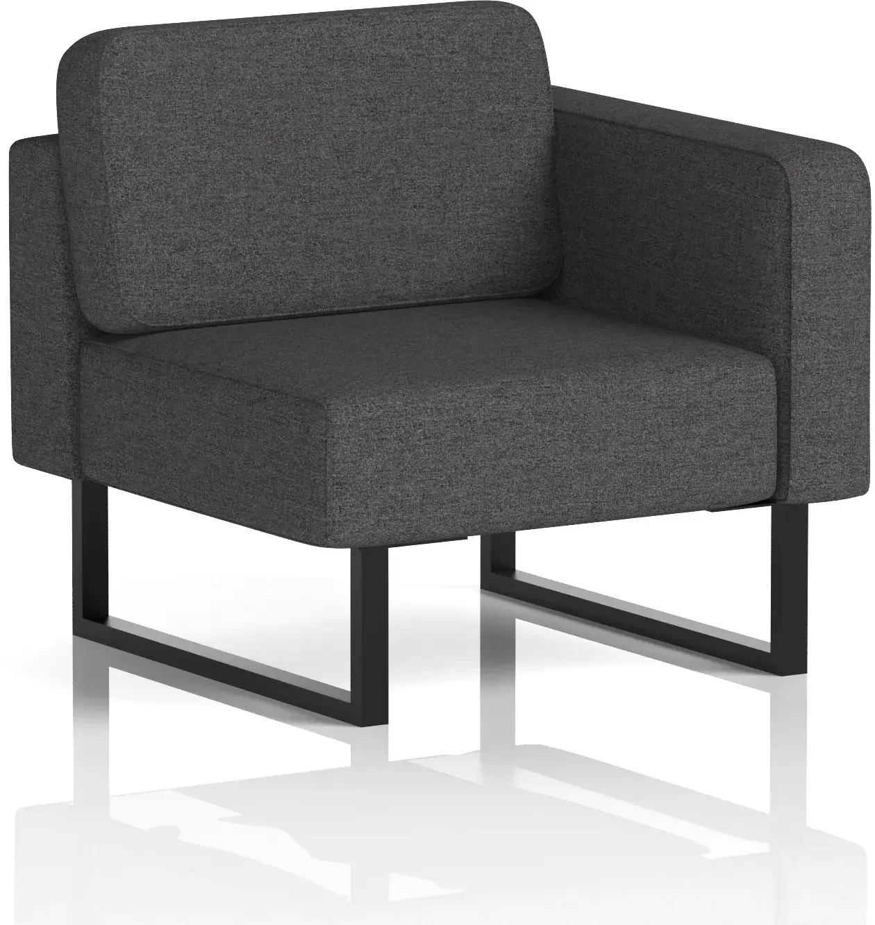 Dynamic Brixworth Modular Seating Left Unit - X2 Fabric - Office ...