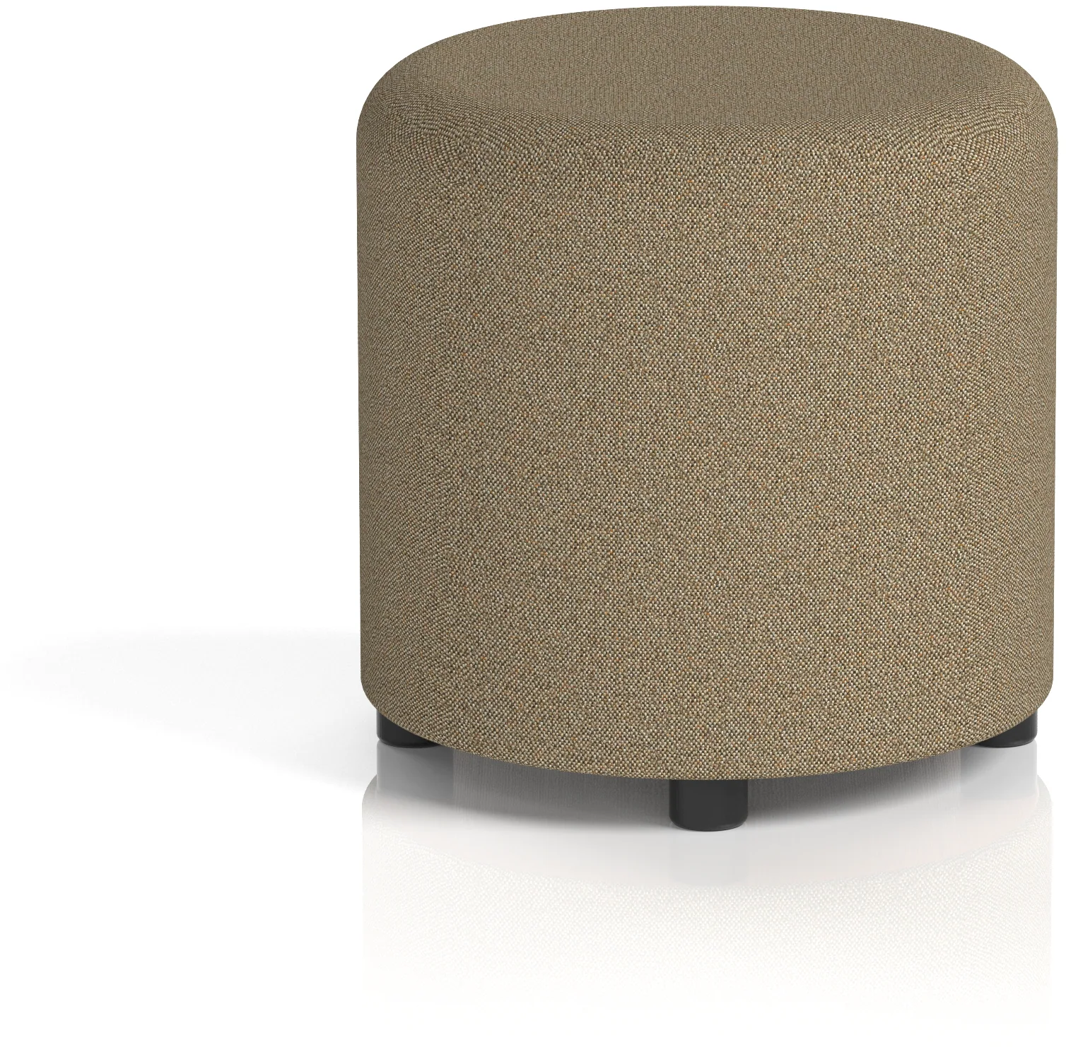 Dynamic Harlestone Small Round Stool - Main Line Flax Fabric - Office ...